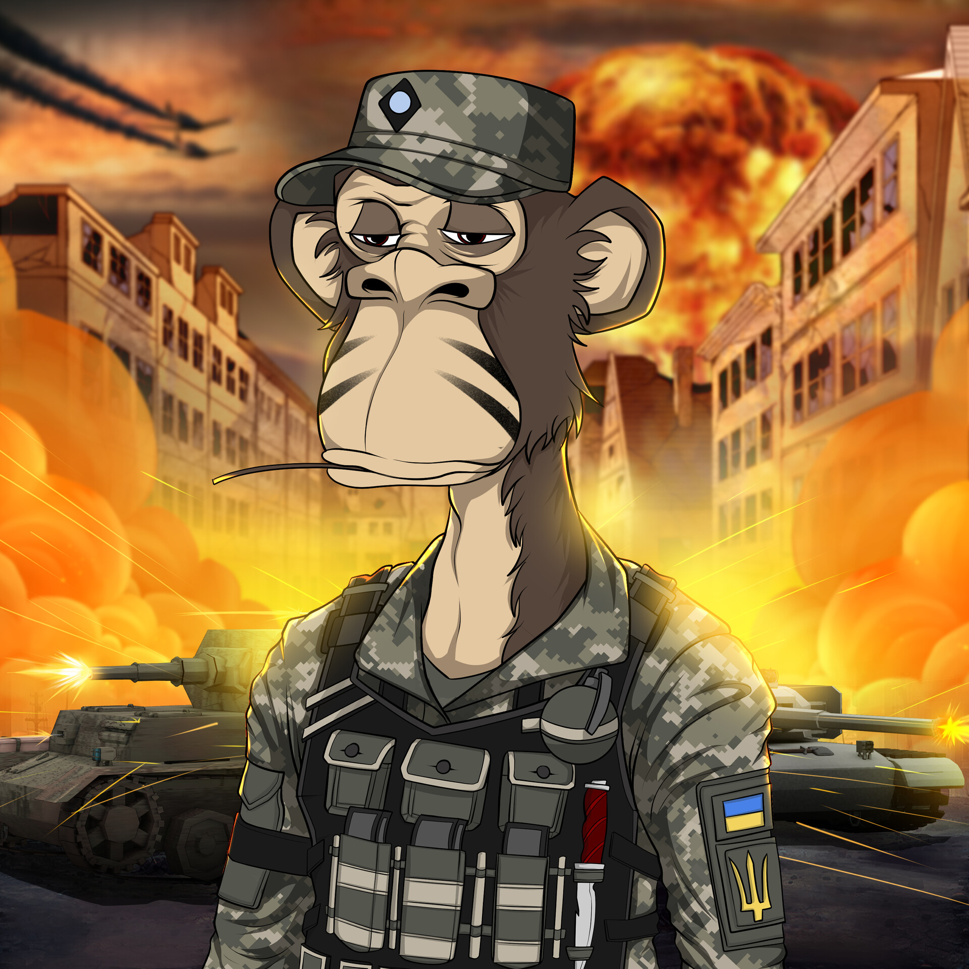 ArtStation - Military APE | 2D Artwork