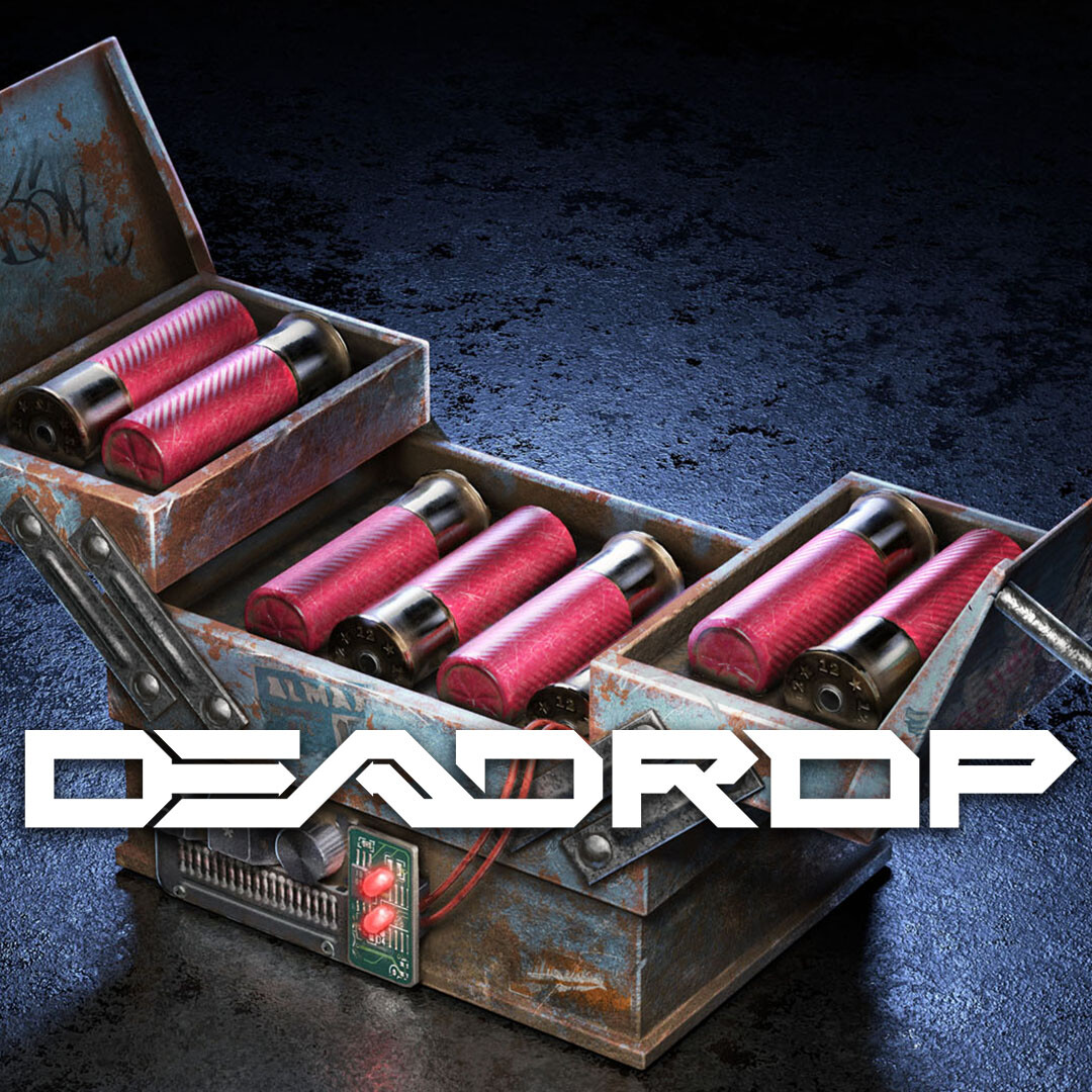 ArtStation - Deadrop // Ammo Box - Shotgun Ammo B