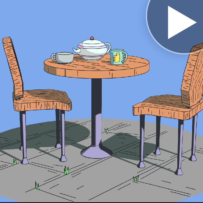 ArtStation - Toon Coffee Table