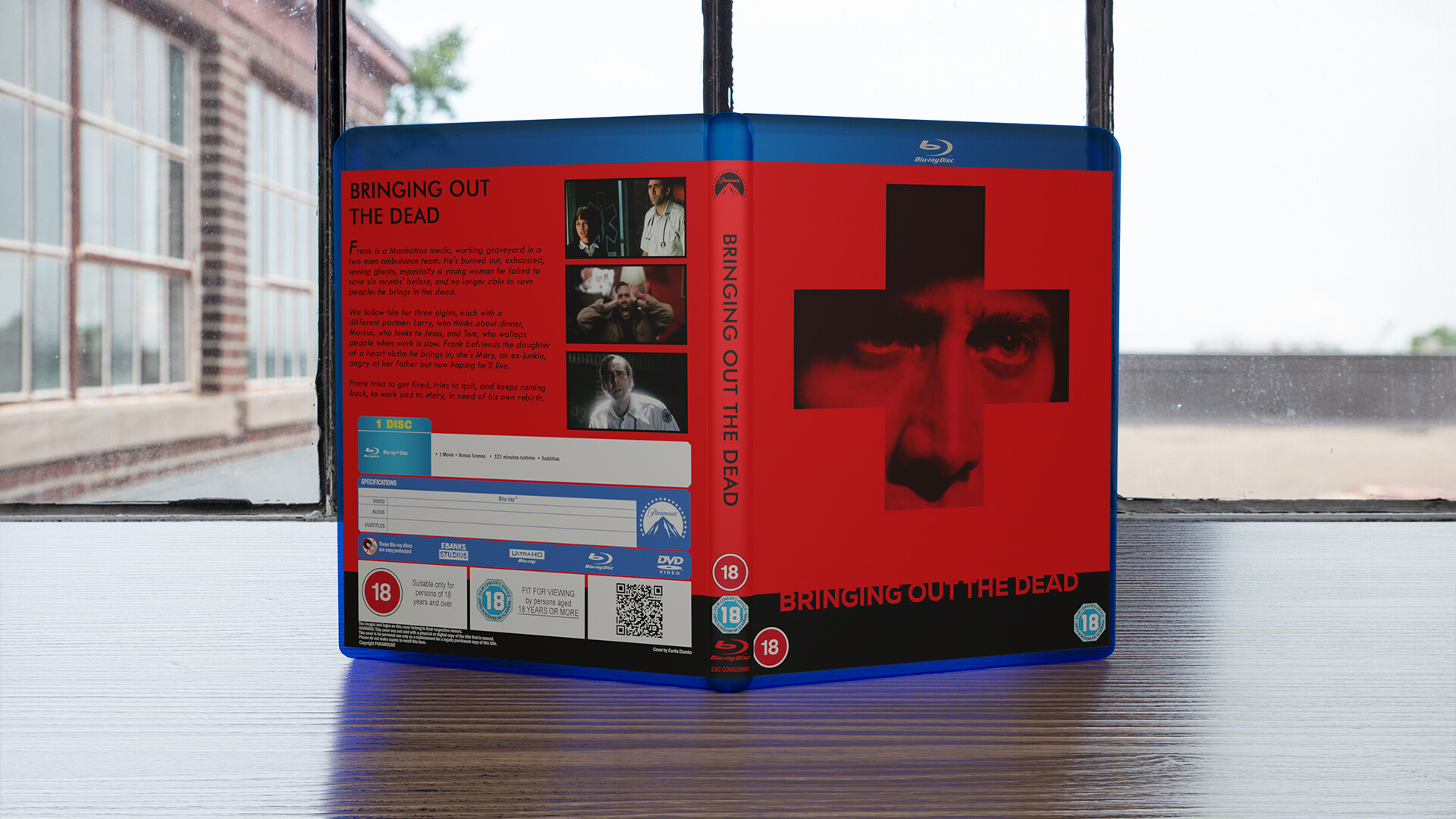 ArtStation - Bringing Out the Dead (1999) Custom Blu-ray Cover
