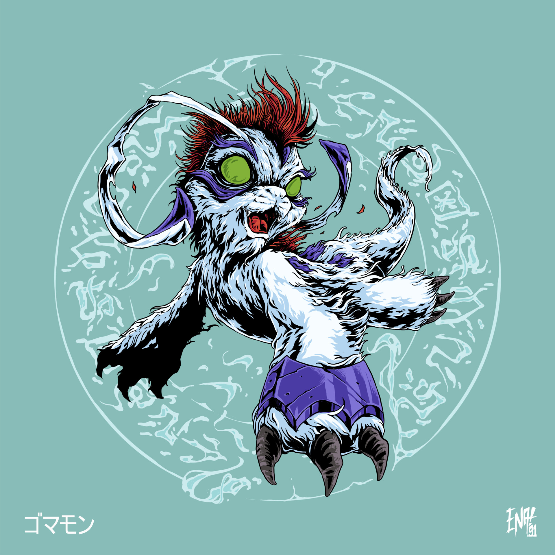 ArtStation - GOMAMON | ゴマモン