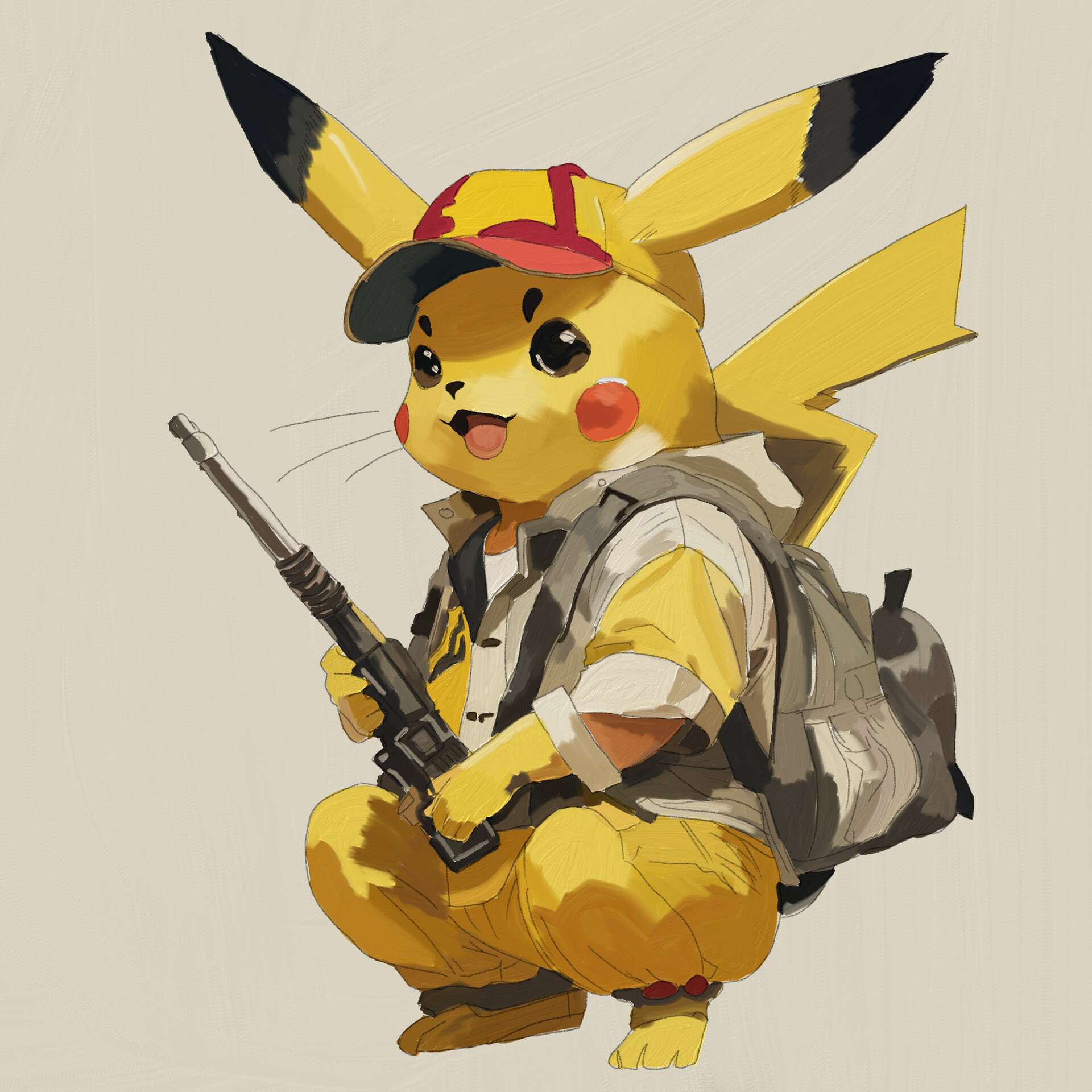ArtStation - Hunter Pikachu