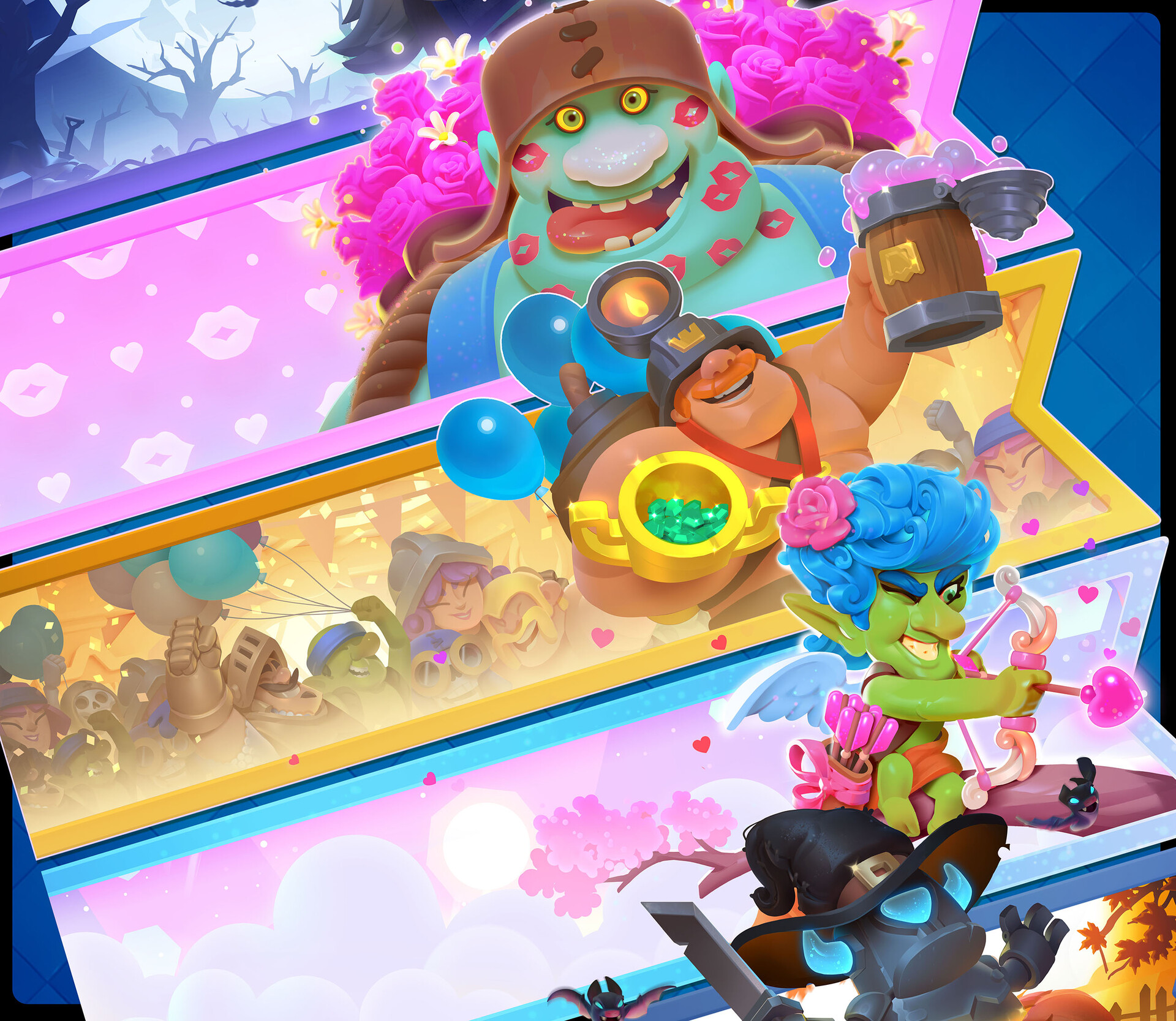 ArtStation - Battle Banners for Clash Royale