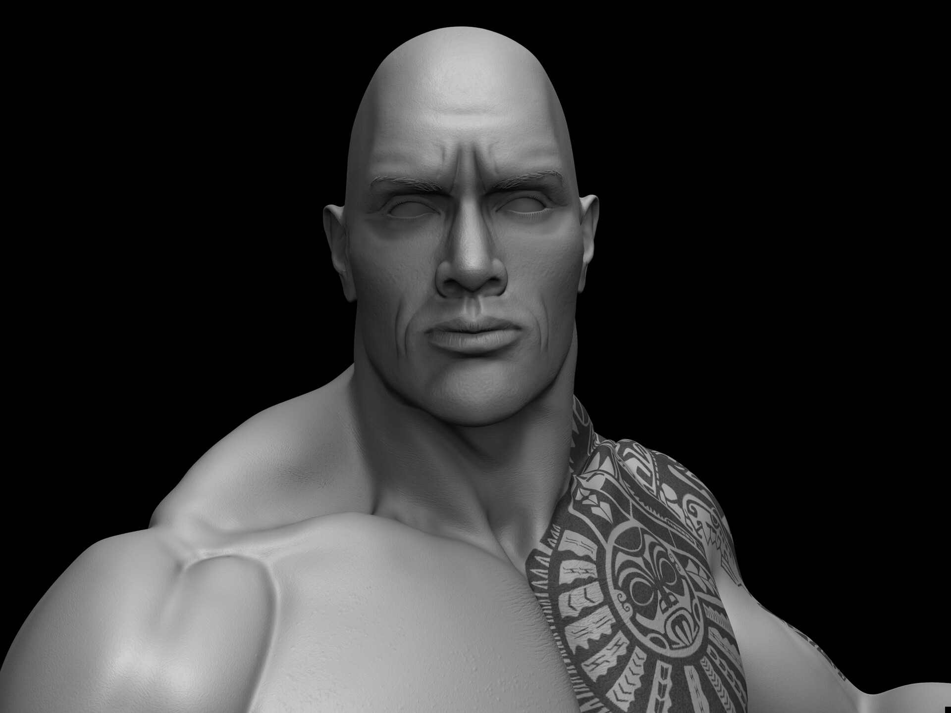 ArtStation - Dwayne Johnson/The Rock