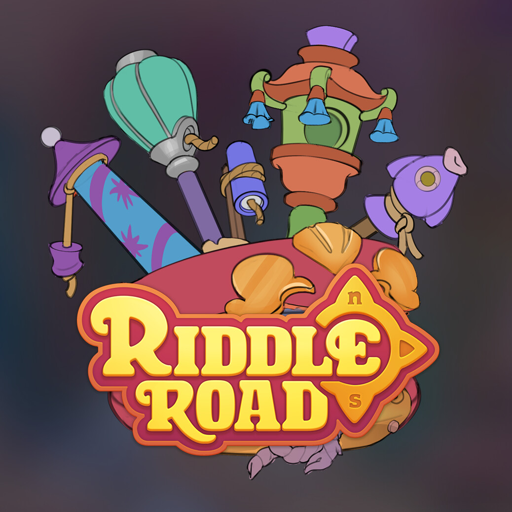 ArtStation - Riddle Road - Mini Games sketches part 2