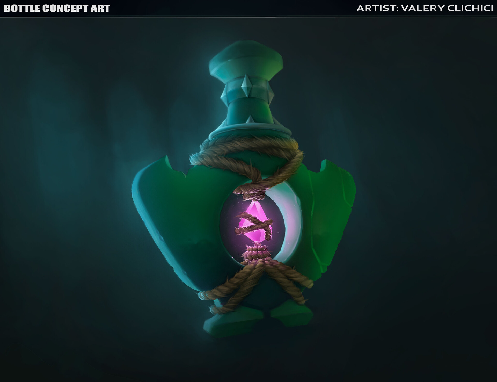ArtStation - Magic Bottle Concept Art
