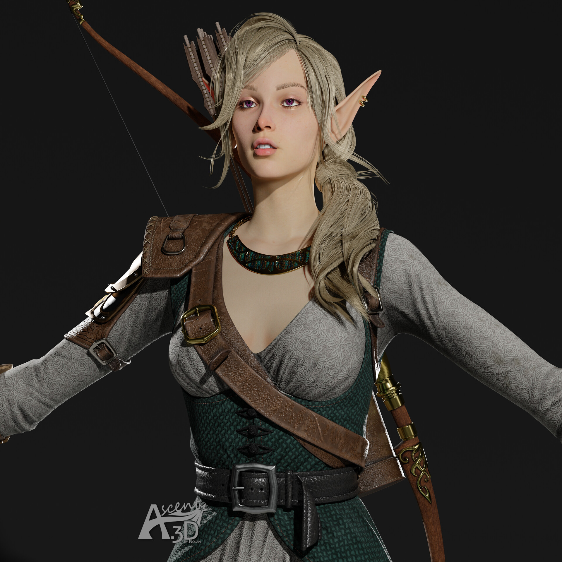 ArtStation - Elf Archer