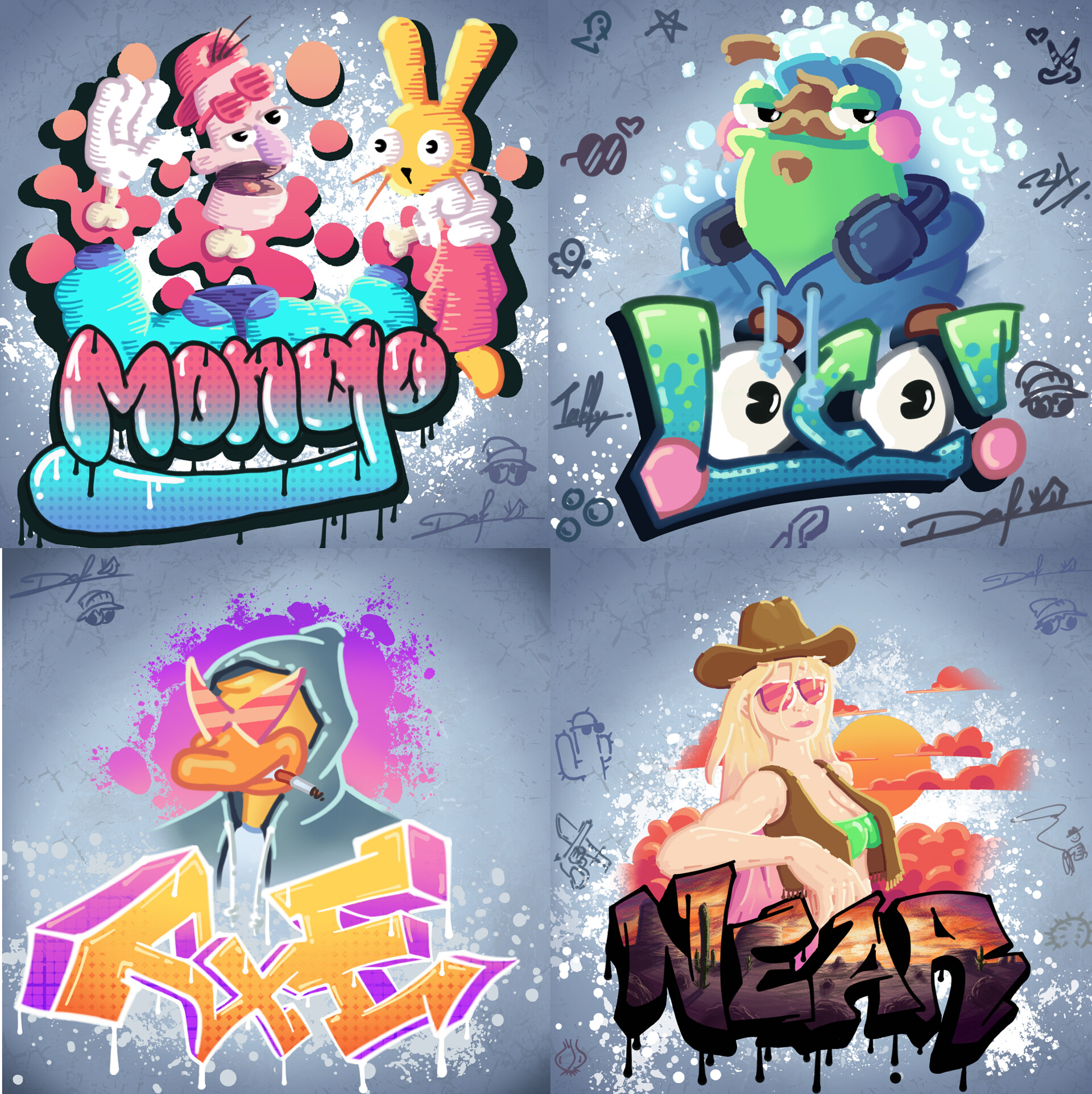 ArtStation - Graffiti Artfight