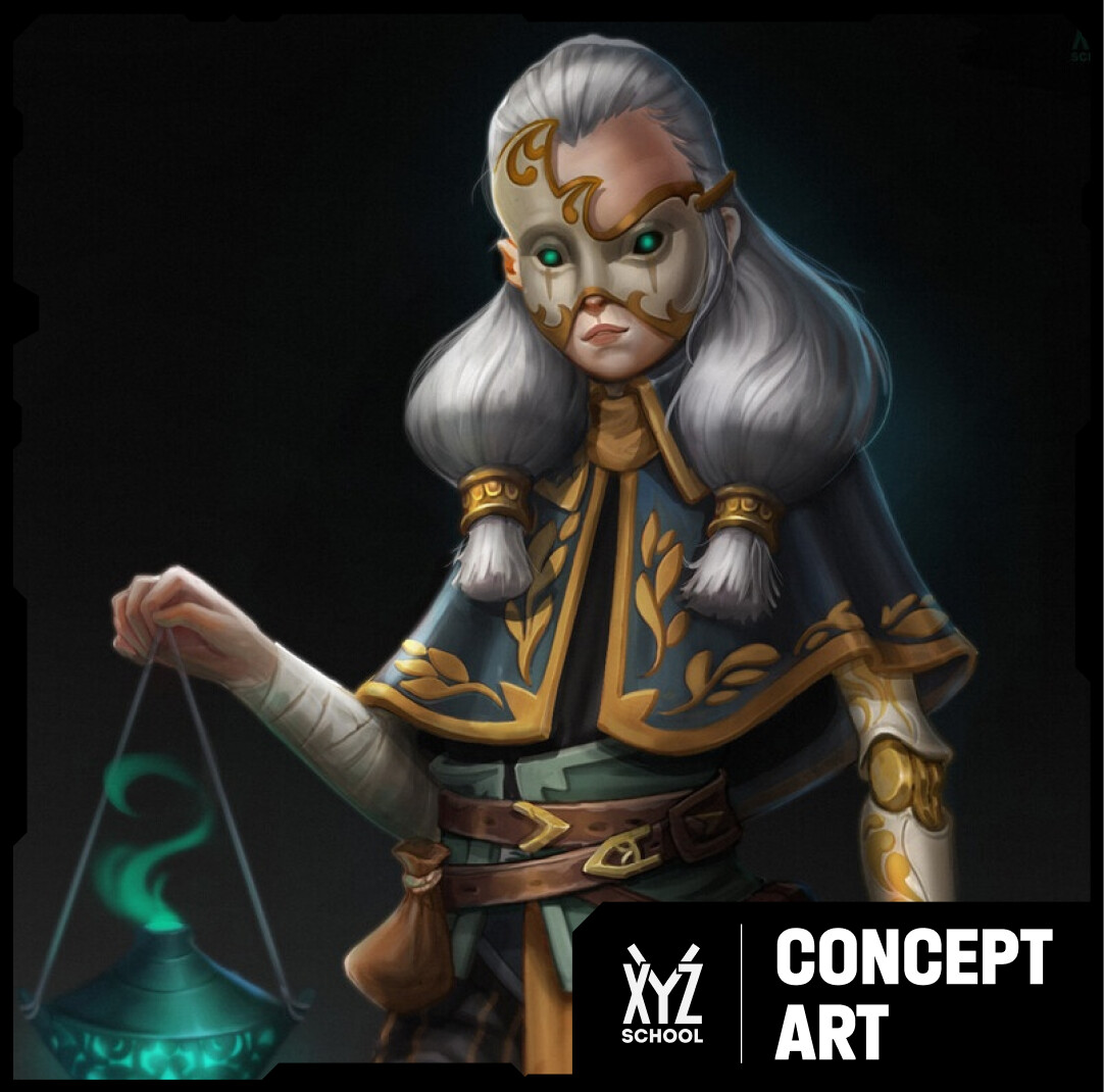 ArtStation - Puppet Boy / Anna Evgen'evna / XYZ School