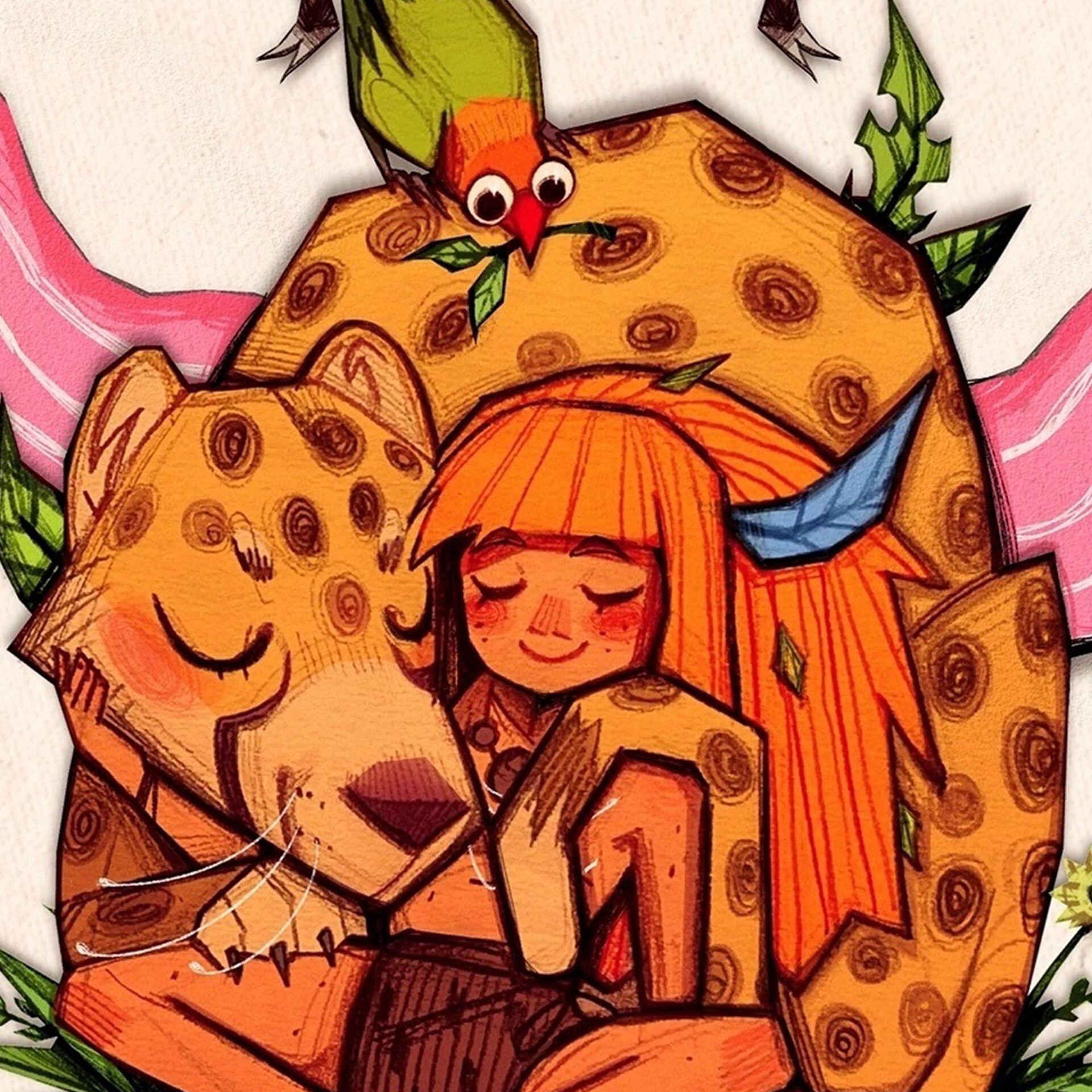 ArtStation - Childhood Heroine – Tippi Degré | Uni Project (2022)