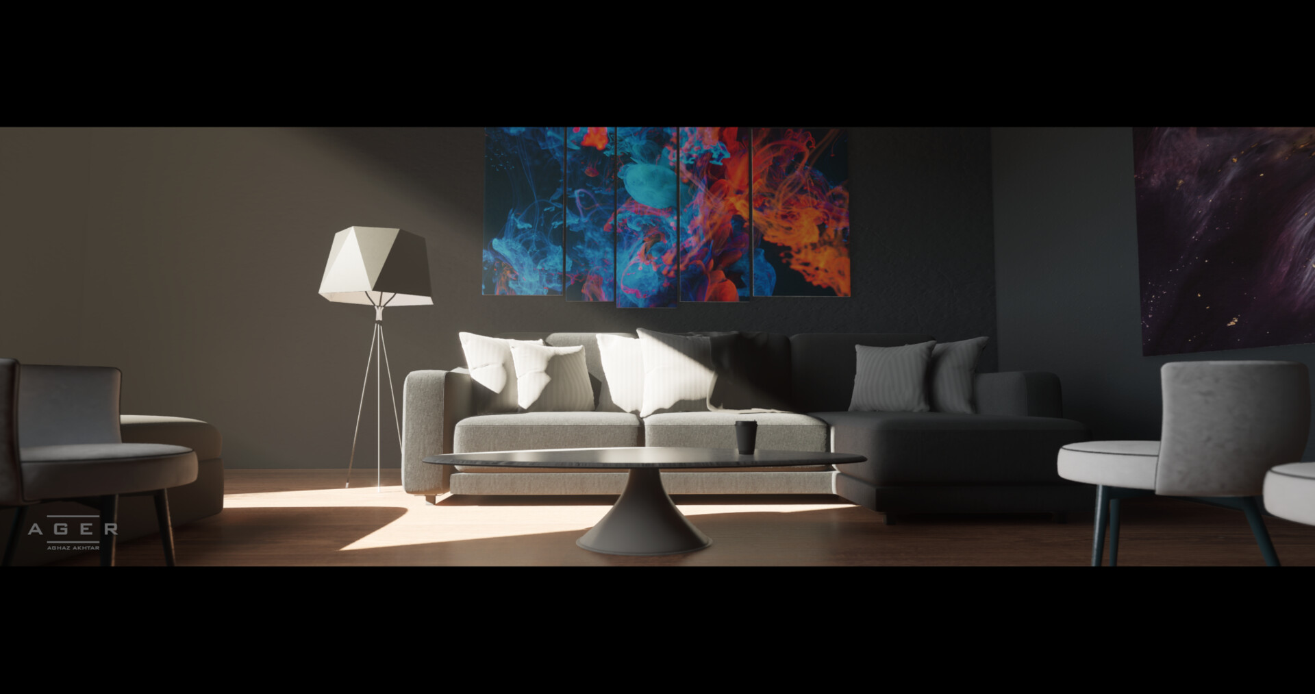ArtStation - Living Room 01
