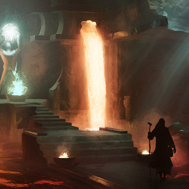 ArtStation - Gift of the Lava Temple