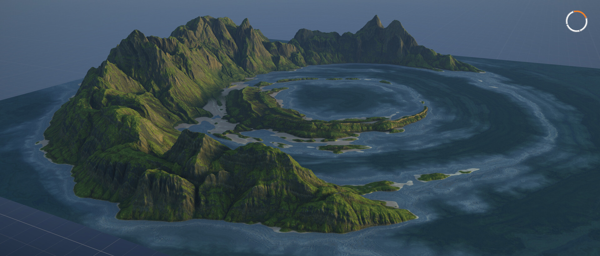 ArtStation - Crescent Island variations