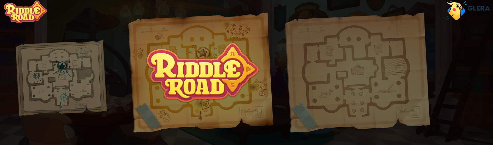 ArtStation - Riddle Road mg concept