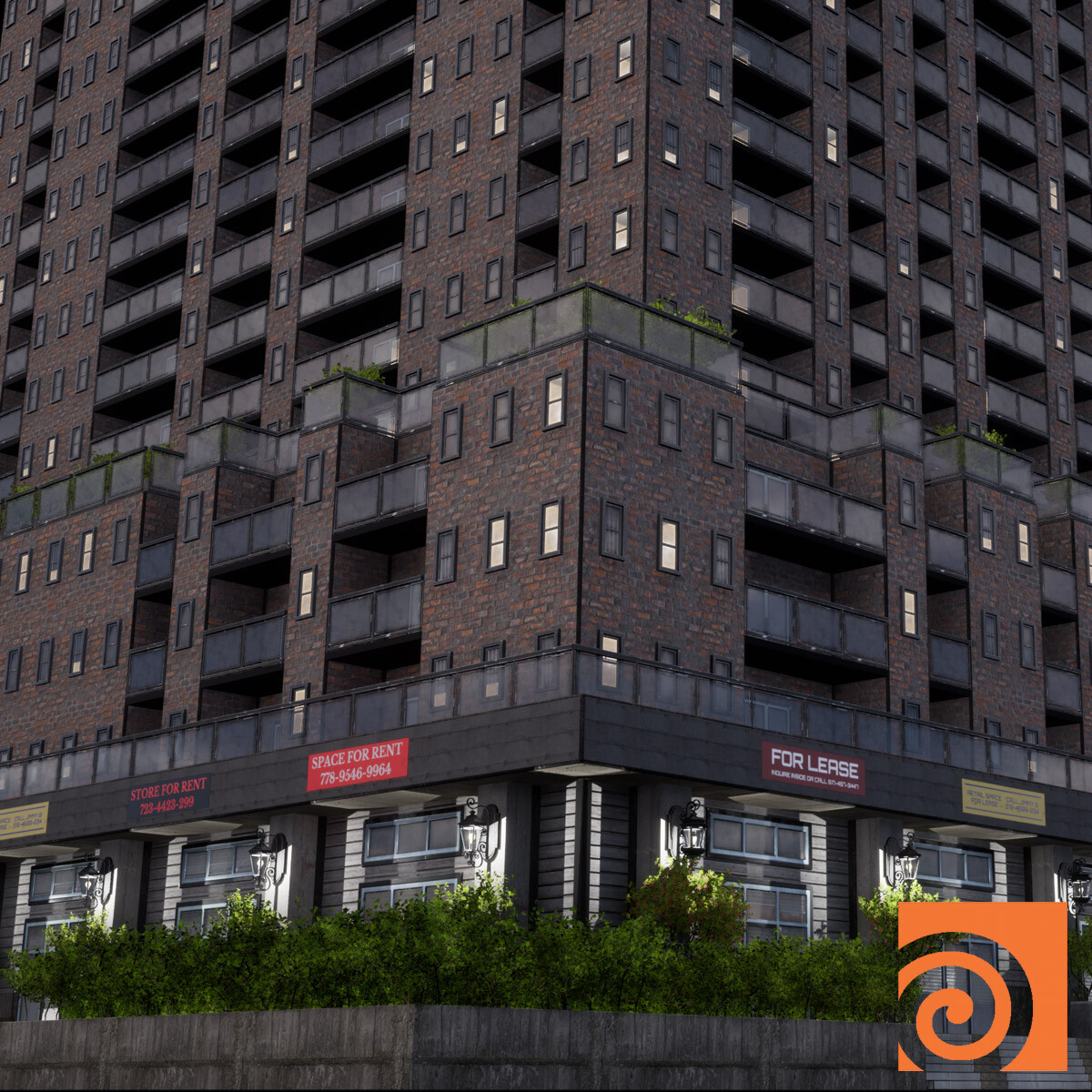 ArtStation - Houdini/UE5 - Procedural Building