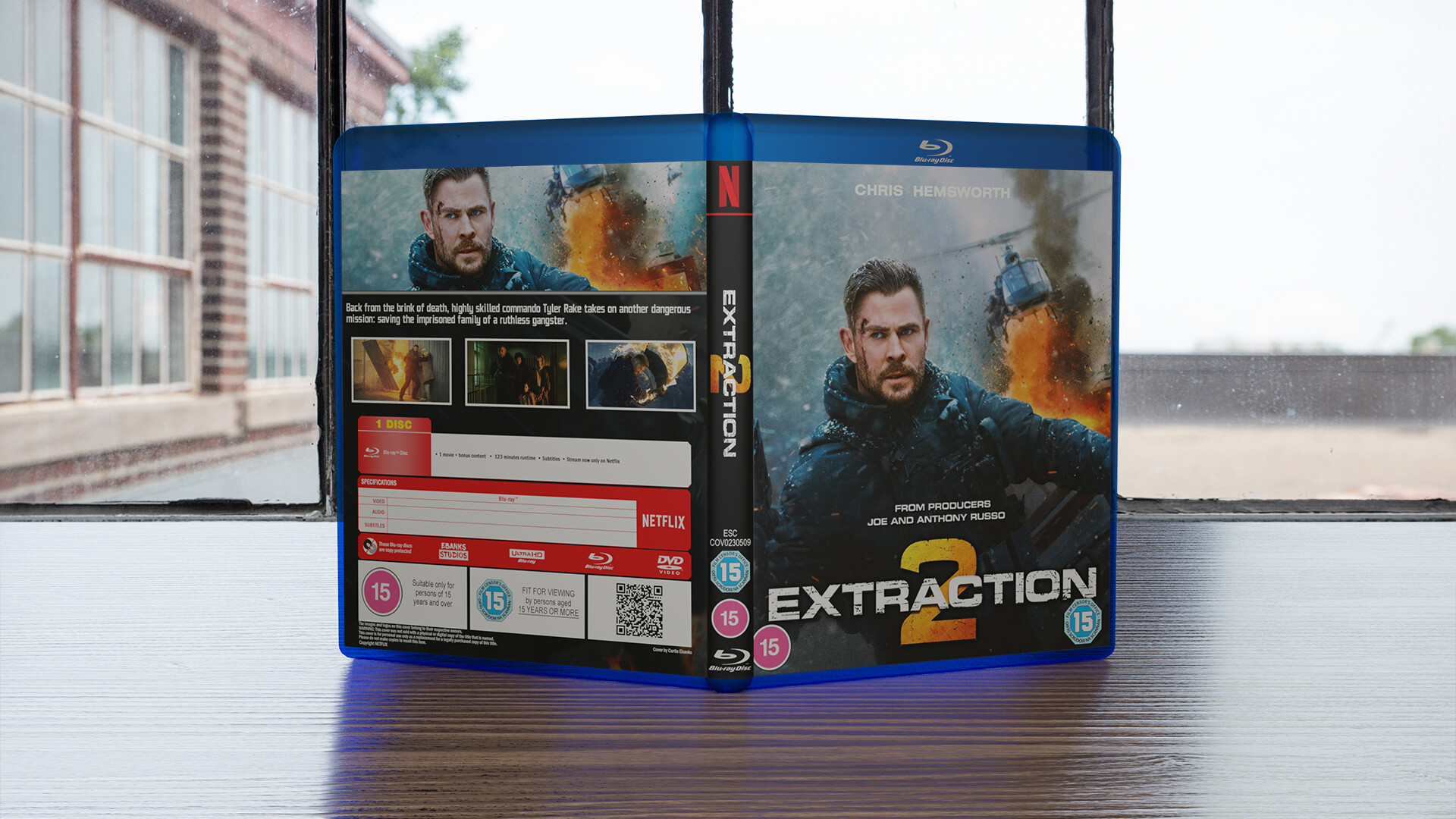 ArtStation - Extraction 2 (2023) Custom Blu-ray Cover