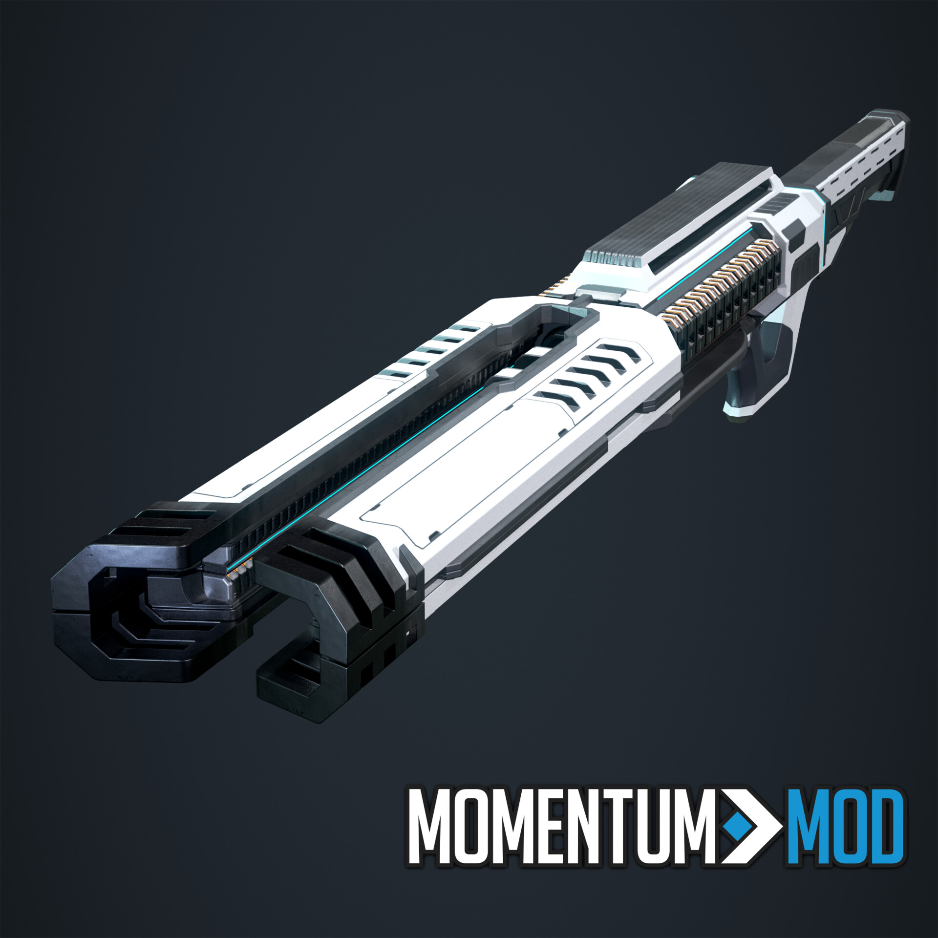ArtStation - Momentum Mod - Railgun