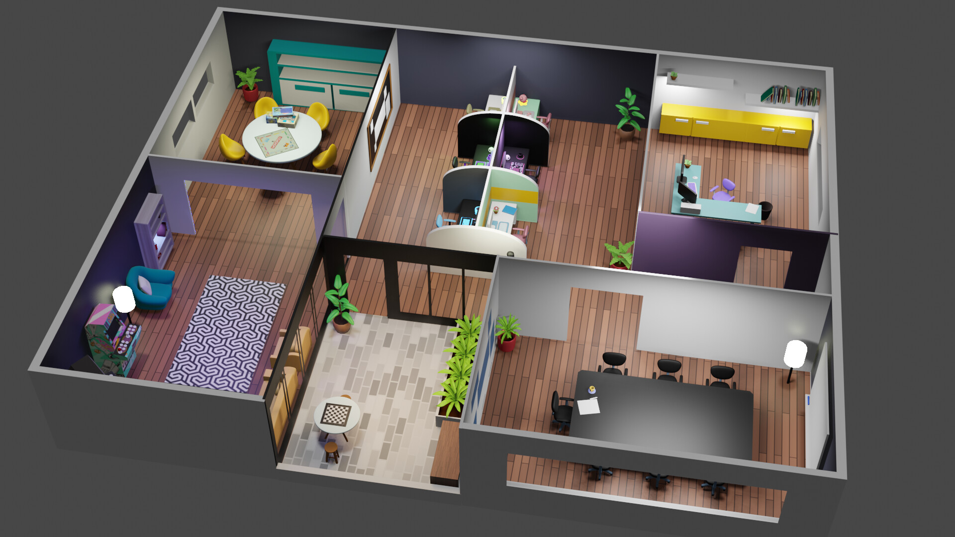 ArtStation - Virtual Office