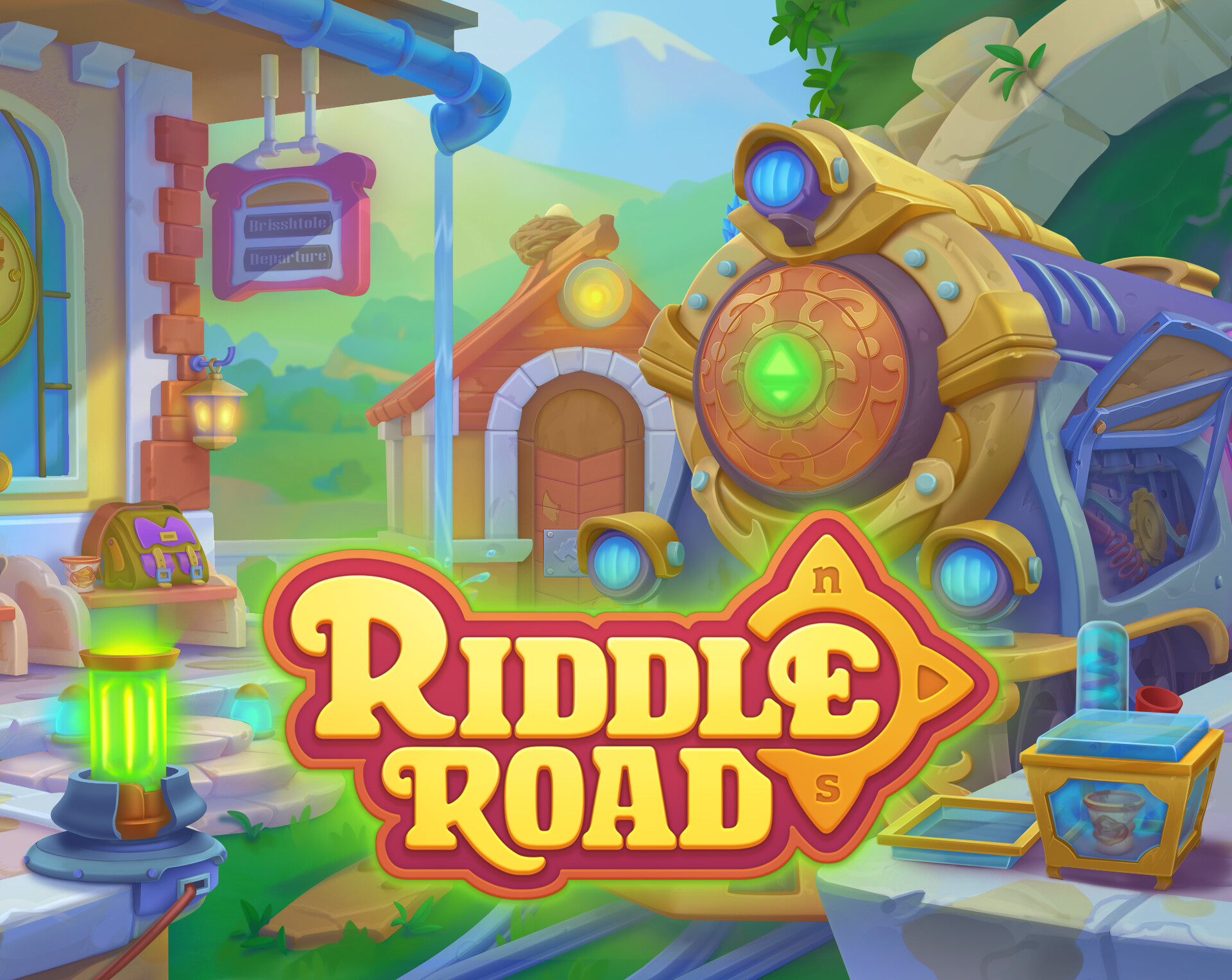 ArtStation - Location Riddle Road