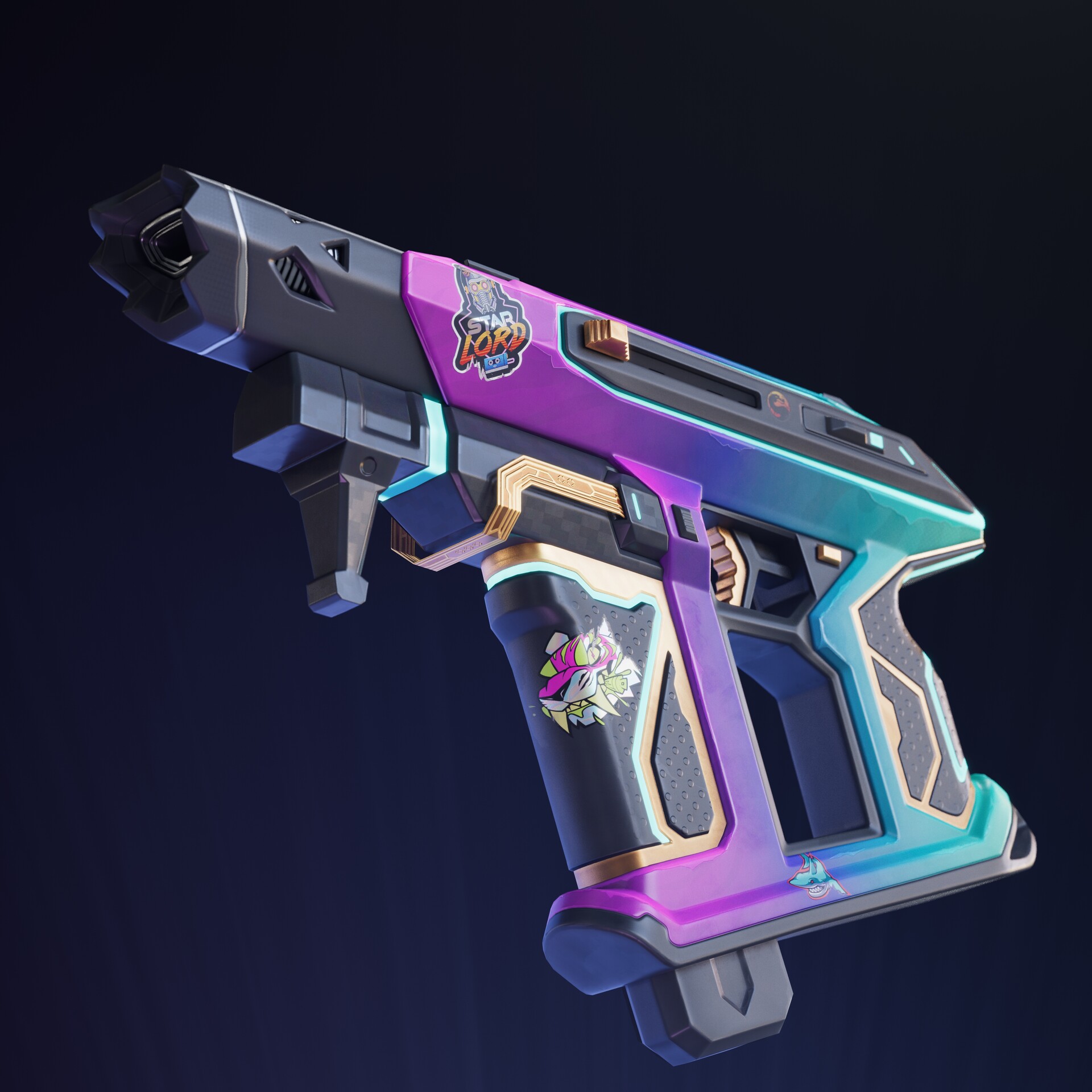 ArtStation - Valorant weapons