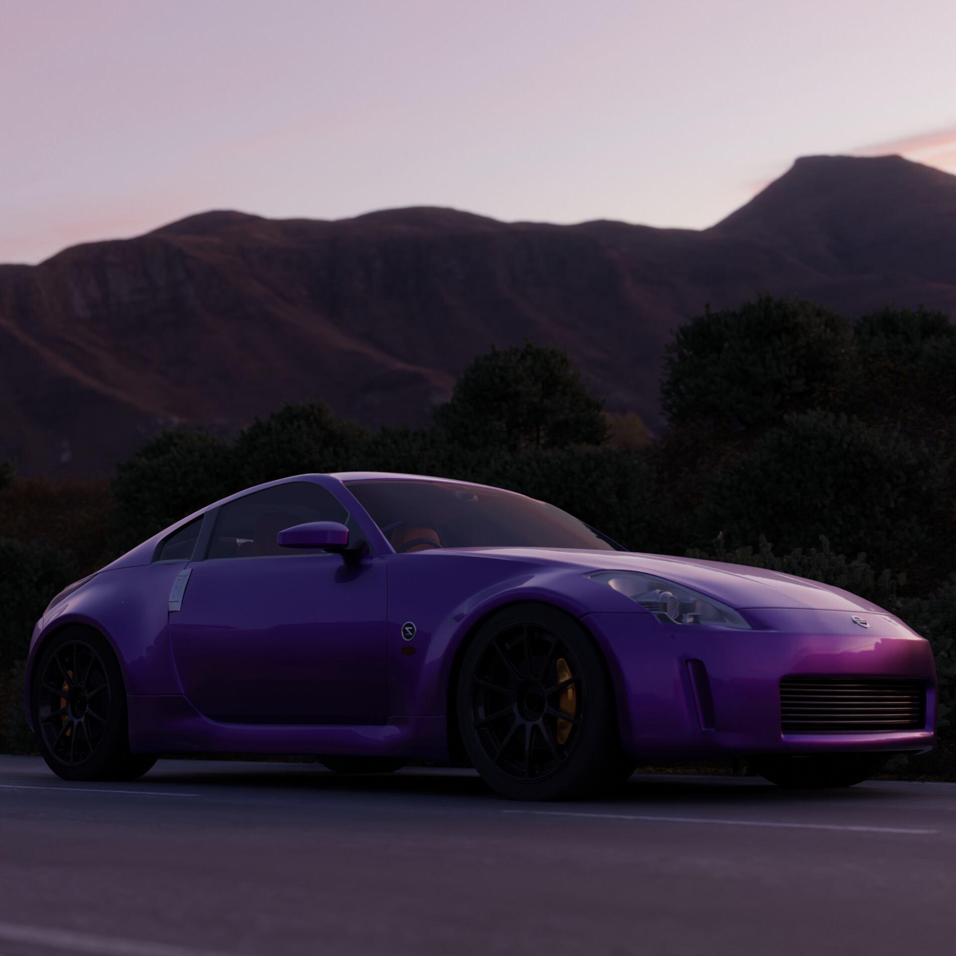 ArtStation - Nissan 350z