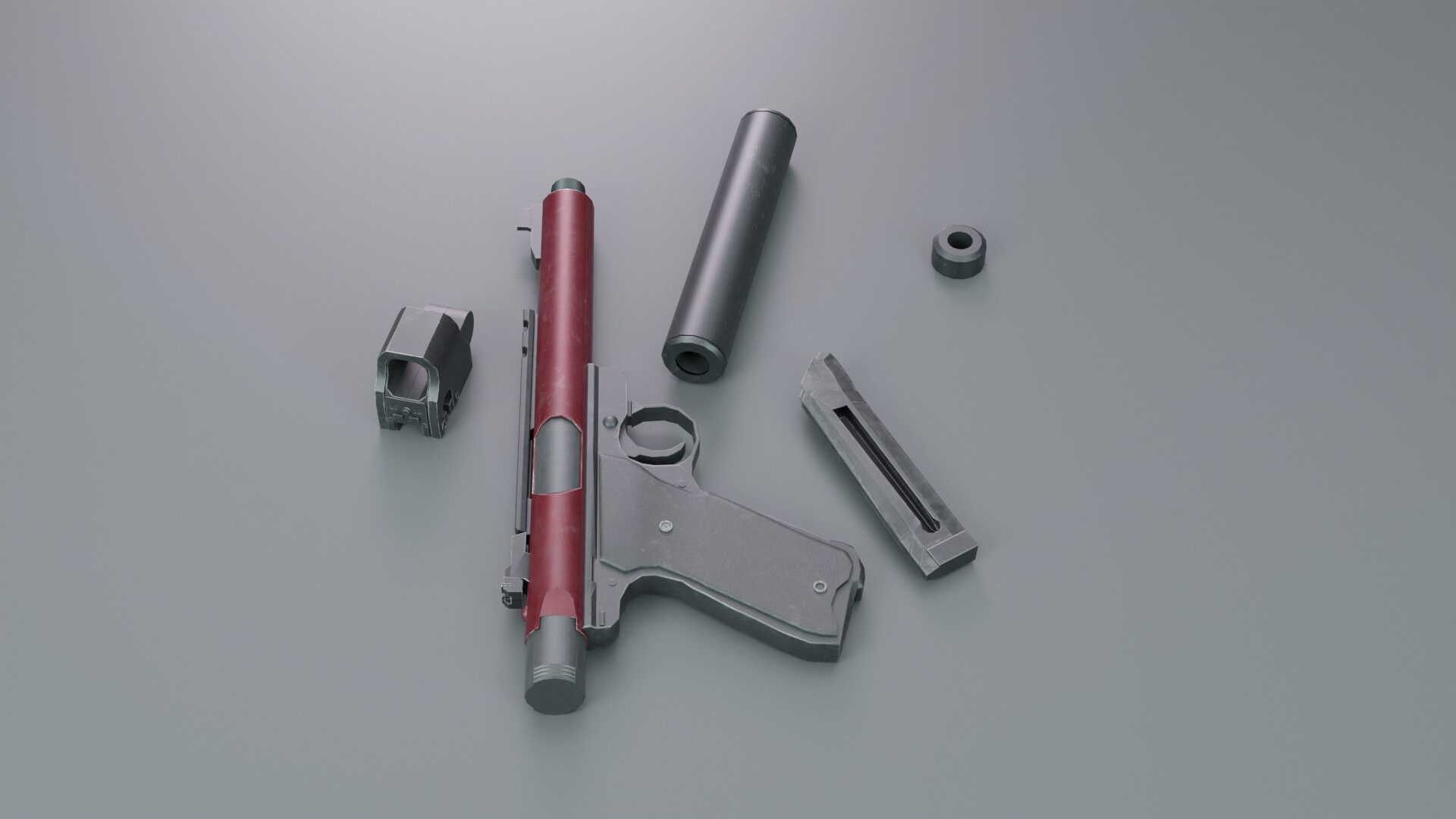 ArtStation - RUGER MKIV LITE GAMEREADY