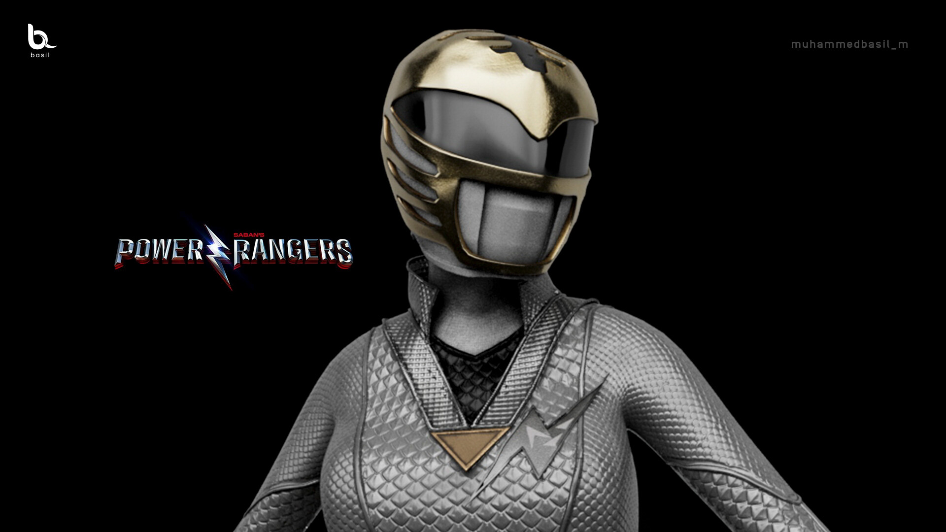 ArtStation - Power Rangers Character Modeling