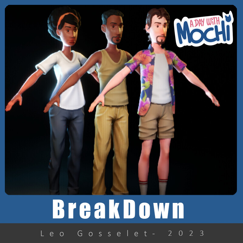 ArtStation - Stylised Crowd Generator - UE5 Tool