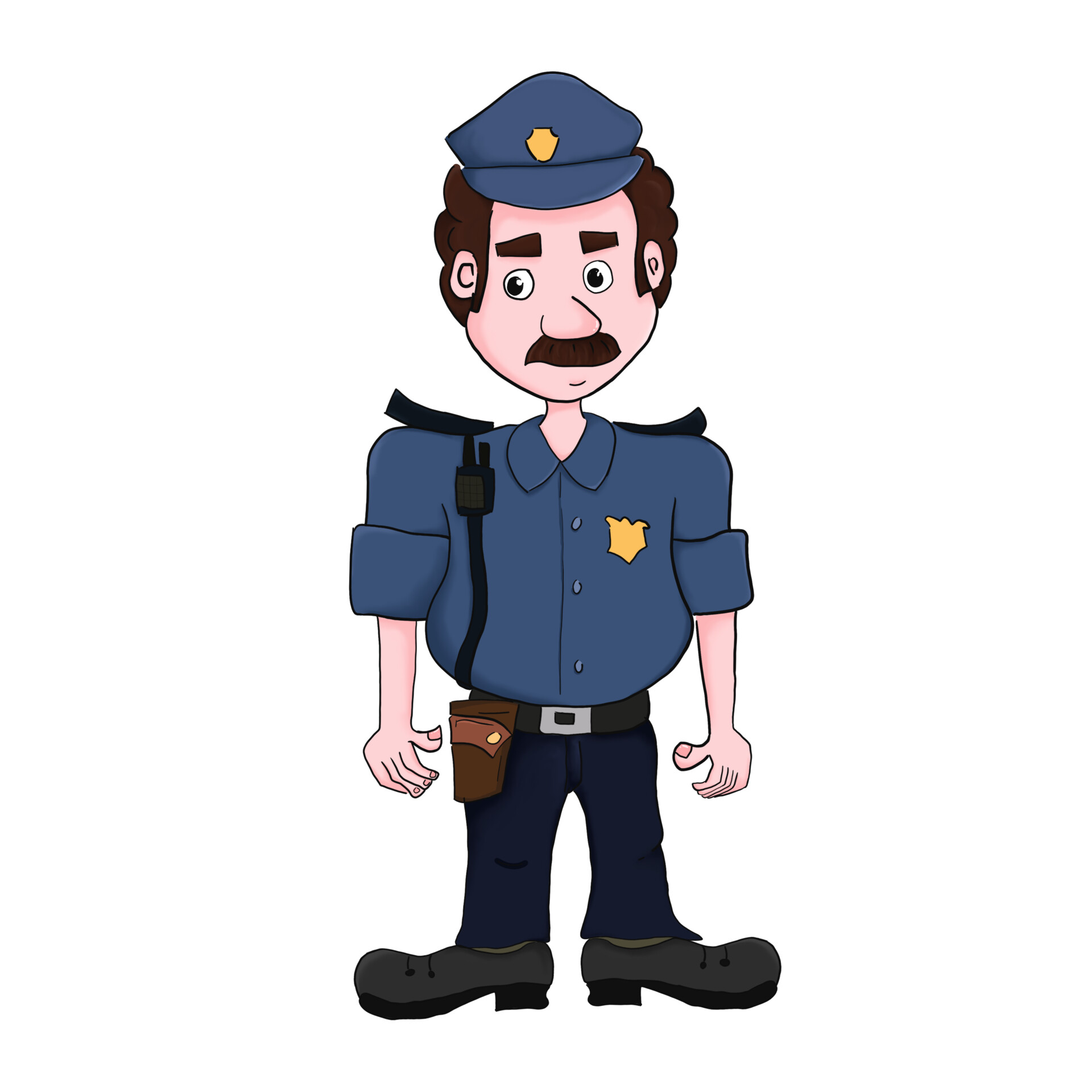 ArtStation - Police man