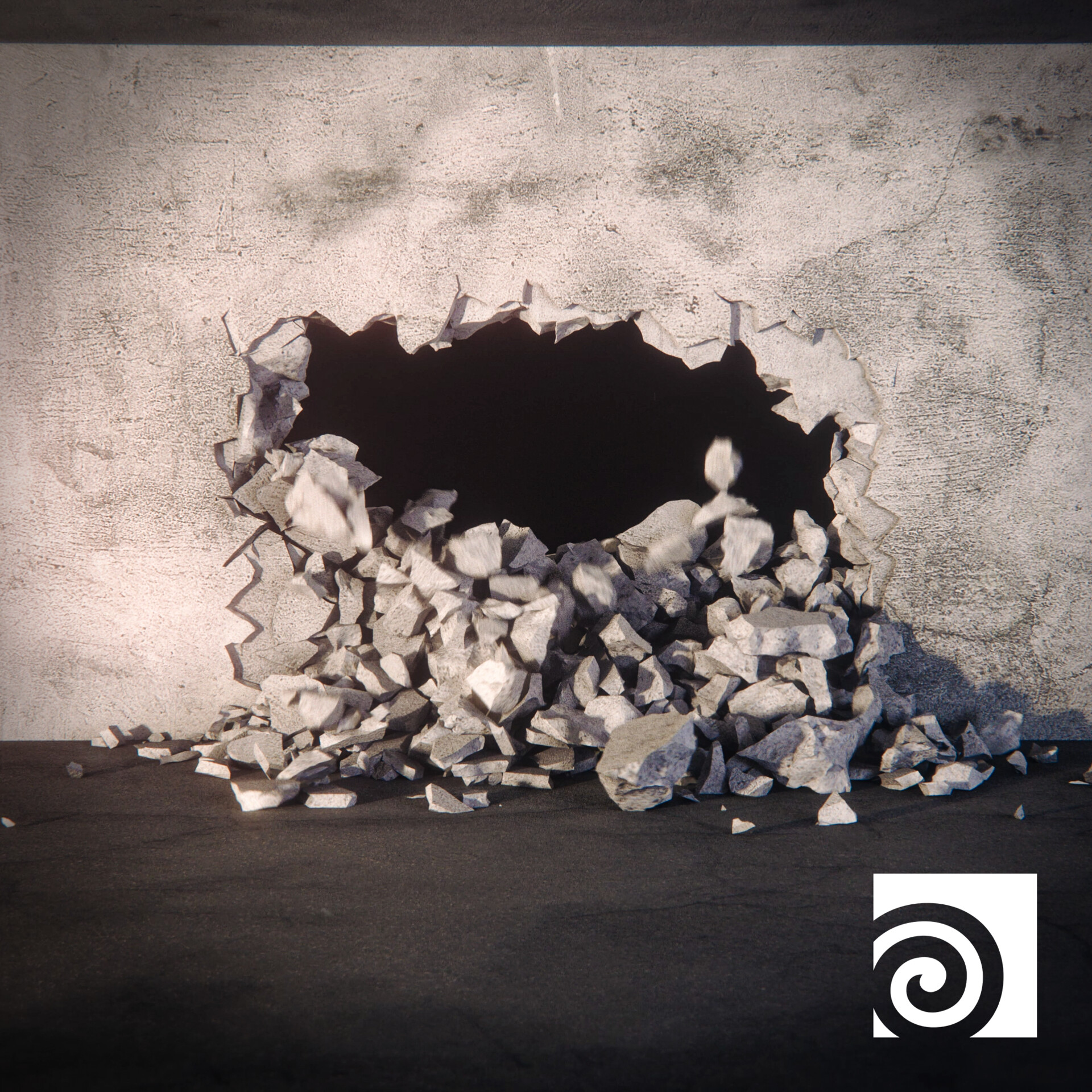 ArtStation - RBD Simulation Houdini