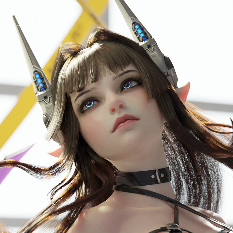 RedShades - Lilith - Mecha Succubus Human Form