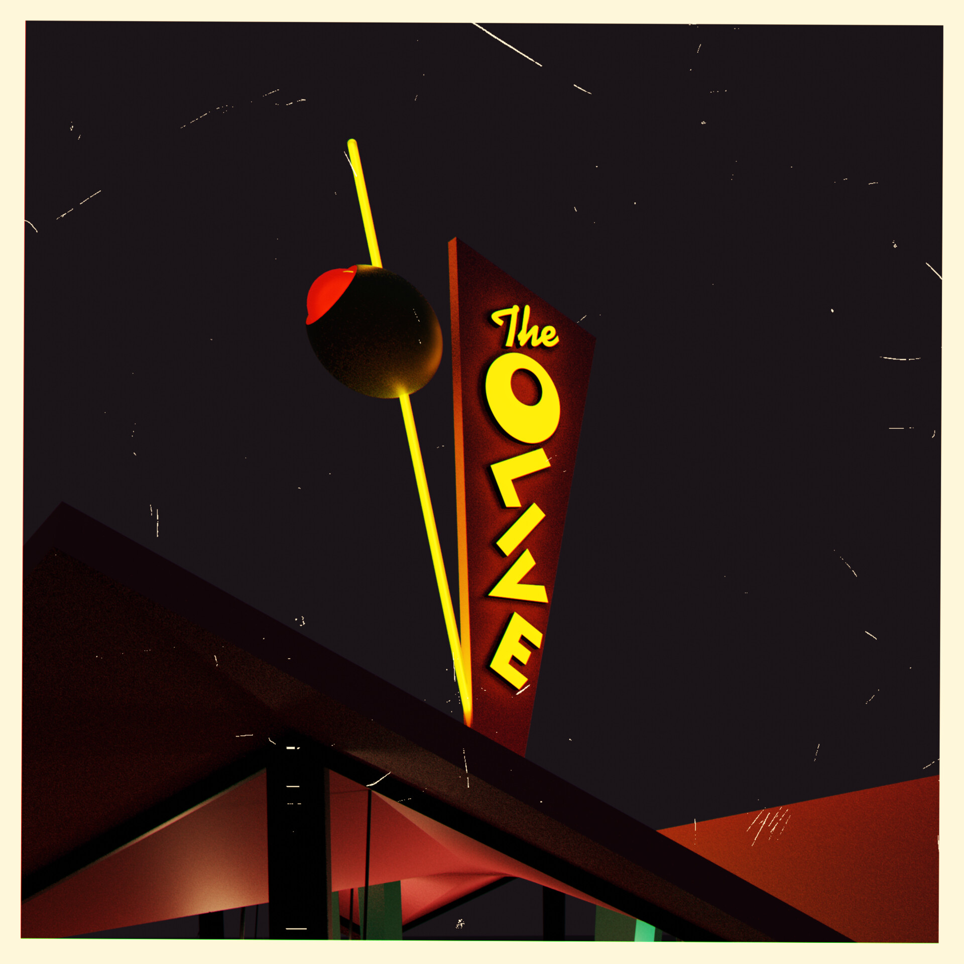 ArtStation - The Olive Sandwich Shoppe