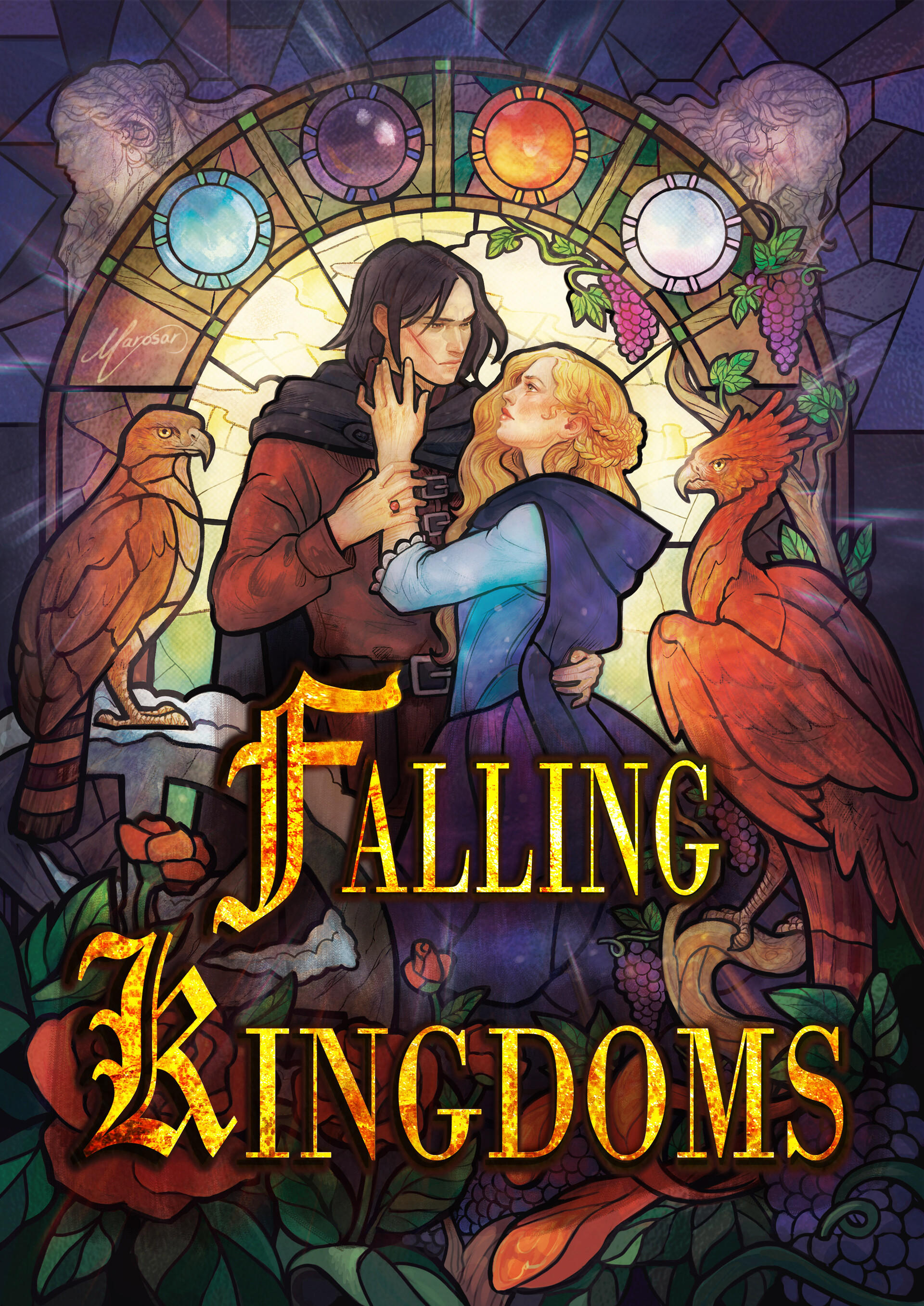 ArtStation - Falling Kingdom Fake Cover FanArt