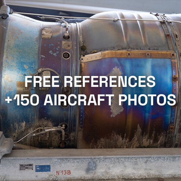 ArtStation - FREE High resolution Aircraft photos references
