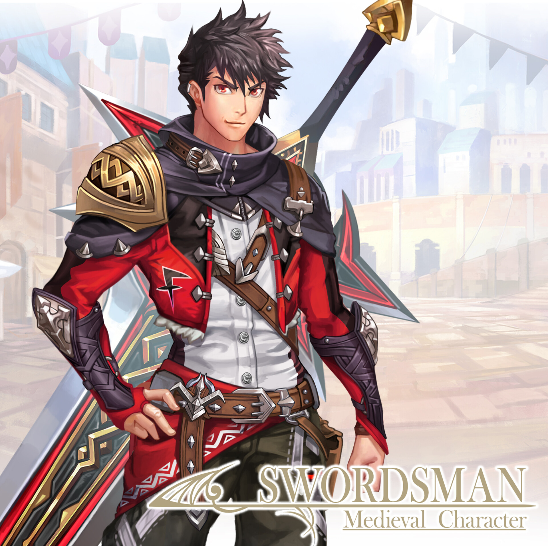 ArtStation - sword man