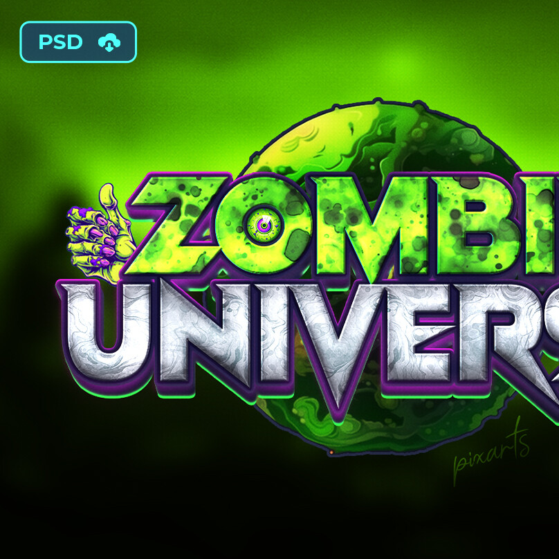 PIXARTS.STORE - DIGITAL MARKETPLACE - Roblox Zombie Logo Maker - Game ...