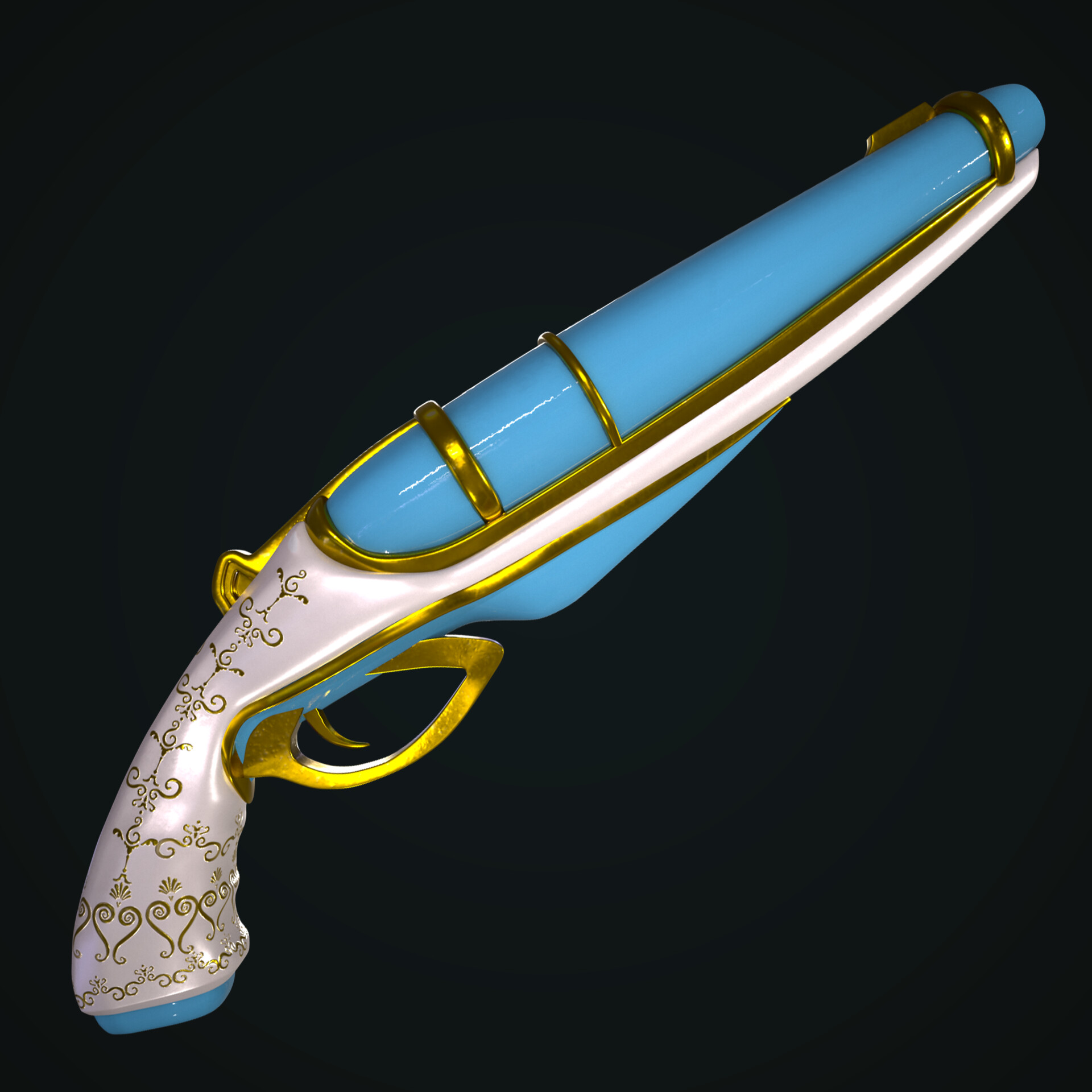 ArtStation - Golden ShotGun