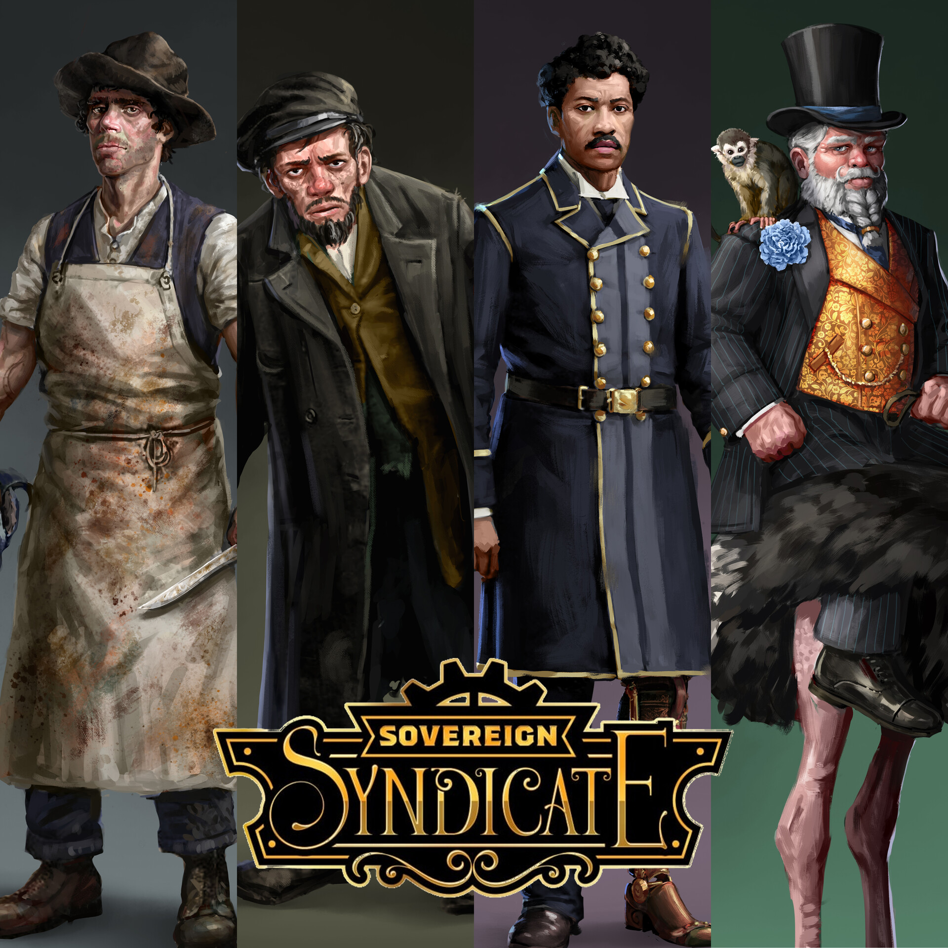 ArtStation - Sovereign Syndicate Characters #5