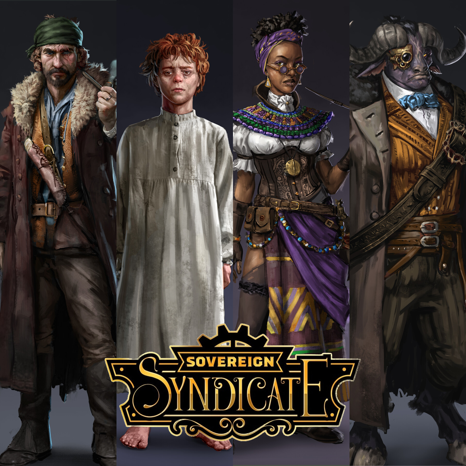 ArtStation - Sovereign Syndicate Characters #3