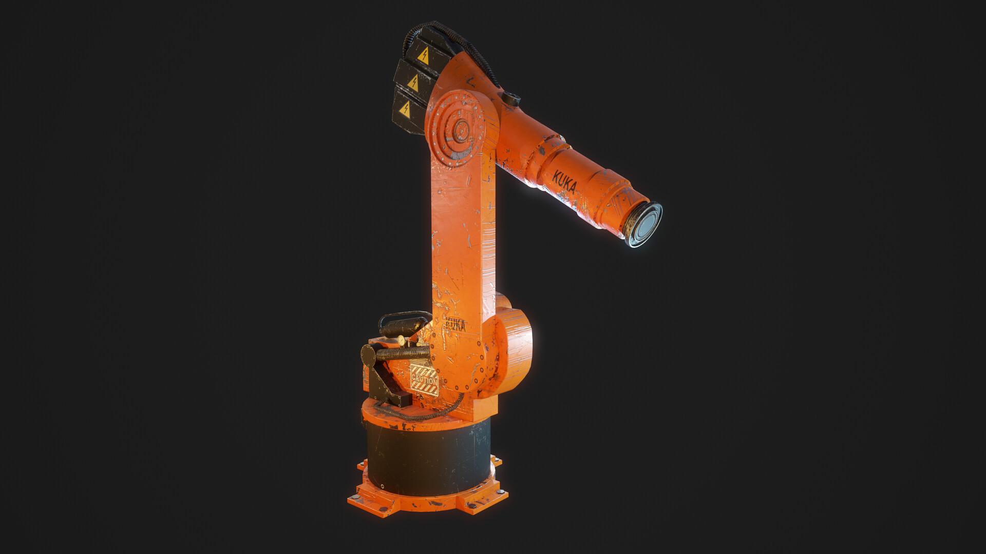 ArtStation - Kuka Robotic Arm - Game Ready Asset