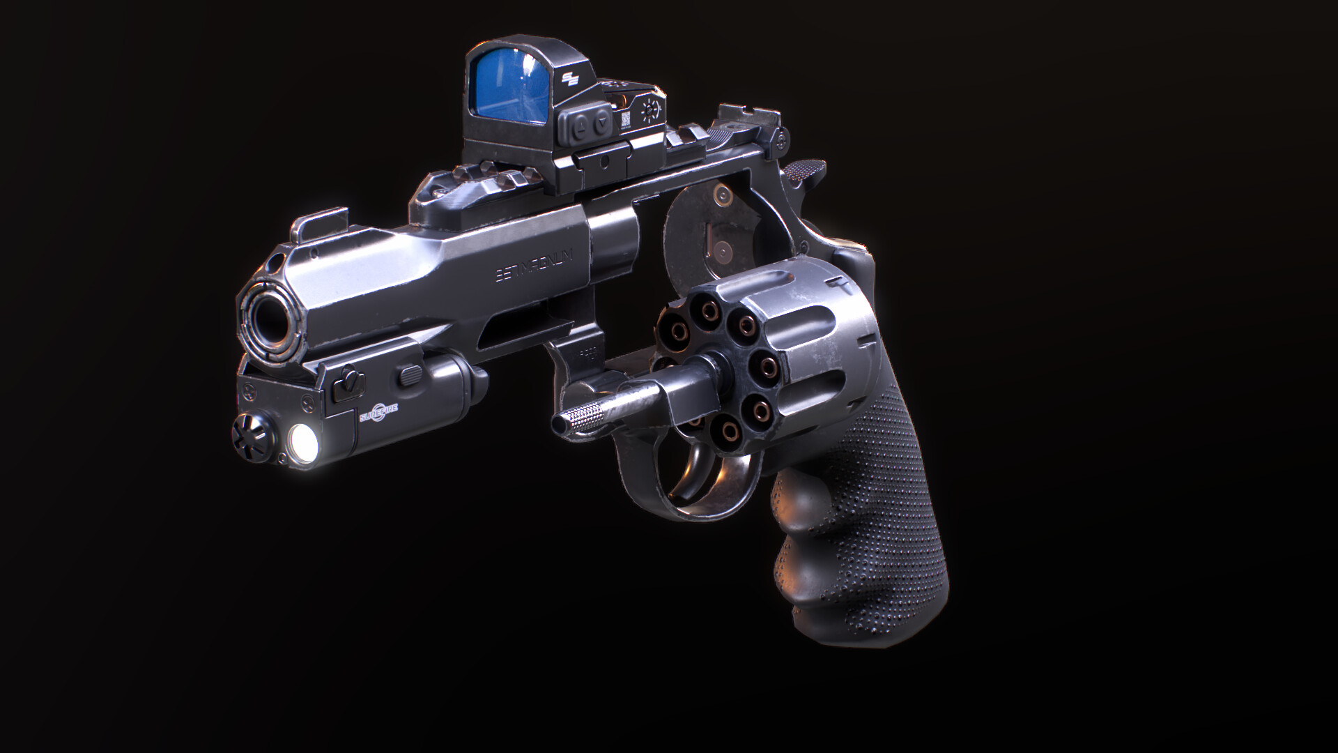 ArtStation - Revolver made by tutorial