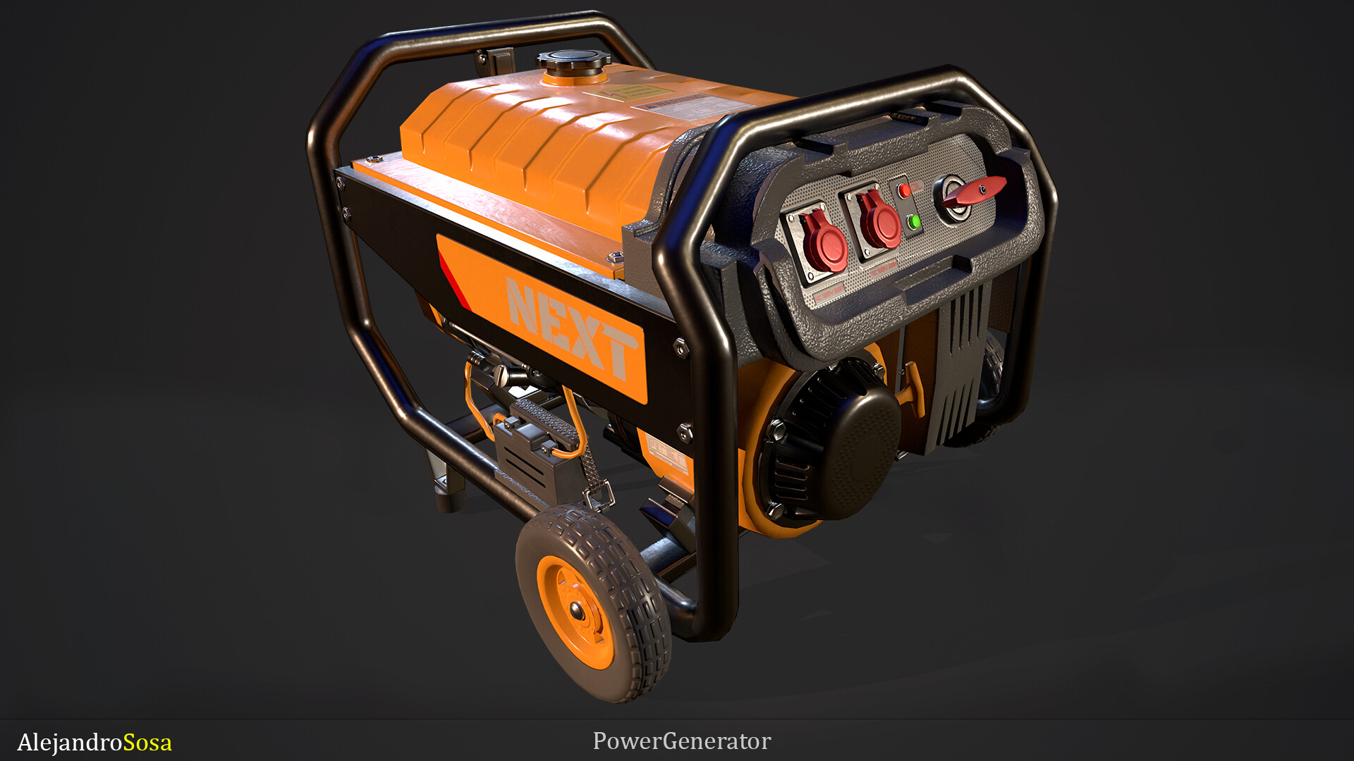ArtStation - Portable Generator