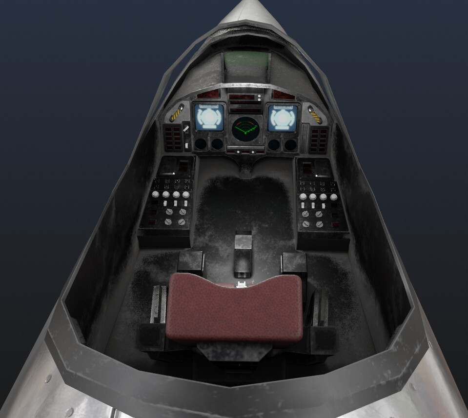 ArtStation - Kerbal Space Program 2 - Custom Cockpit with Interior