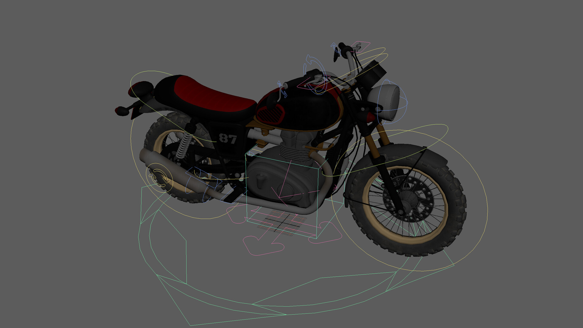 ArtStation - Motorcycle Rig