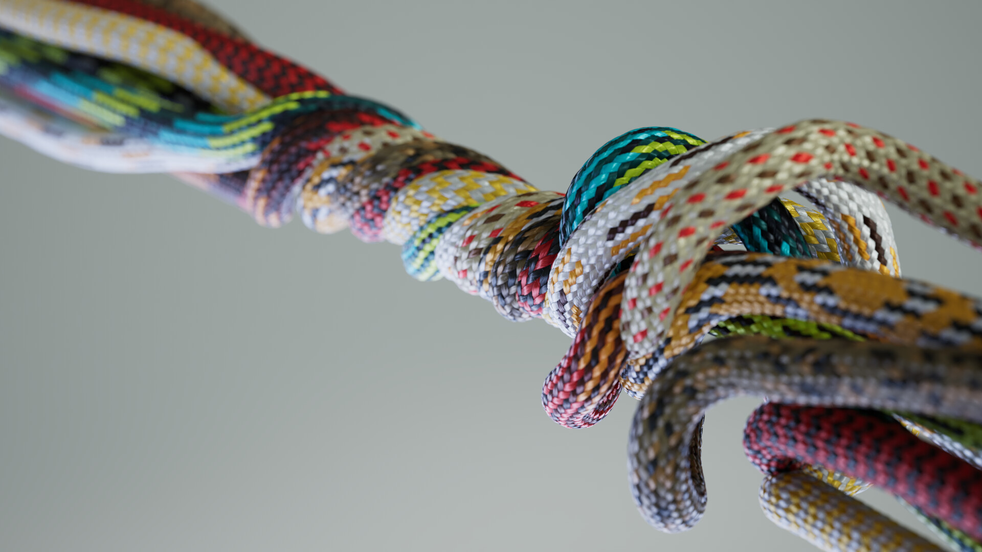ArtStation - Rope Simulation on Cinema 4D