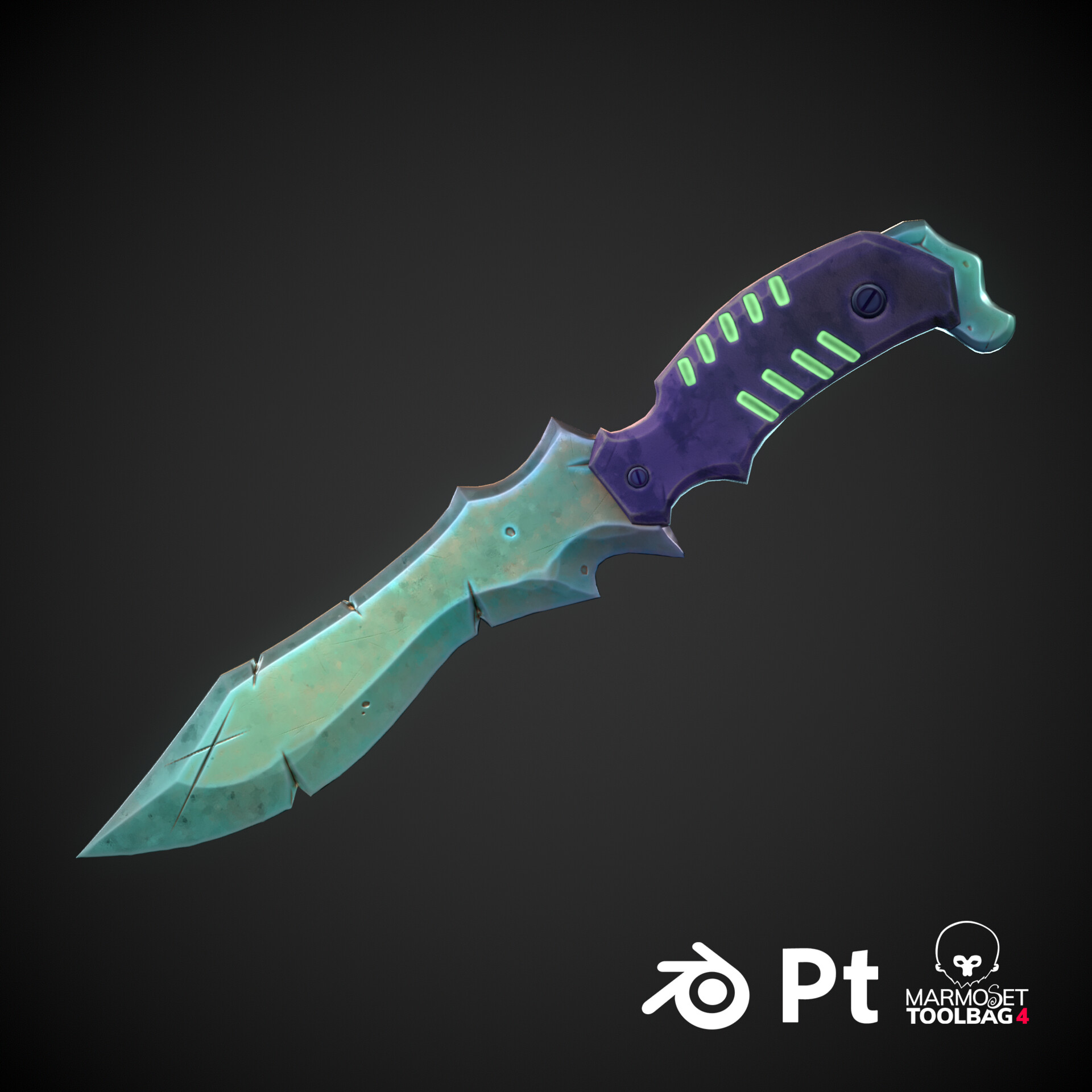 ArtStation - Stylized Knife