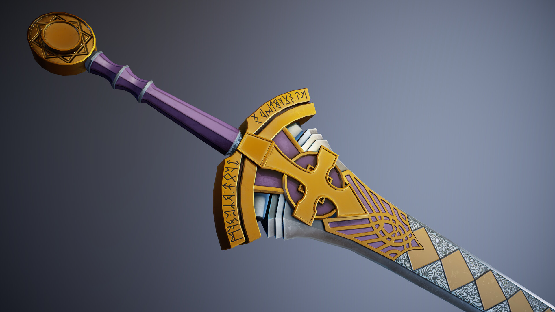 ArtStation - Holy Sword Game Asset