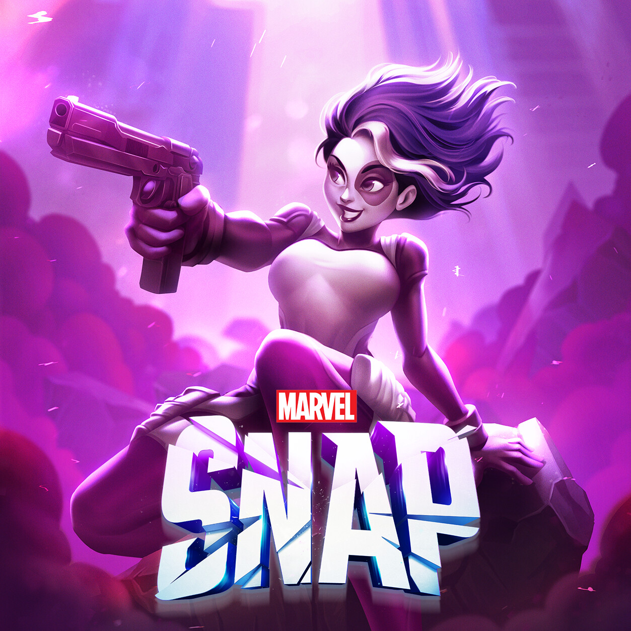 ArtStation - Marvel Snap: Domino Variant