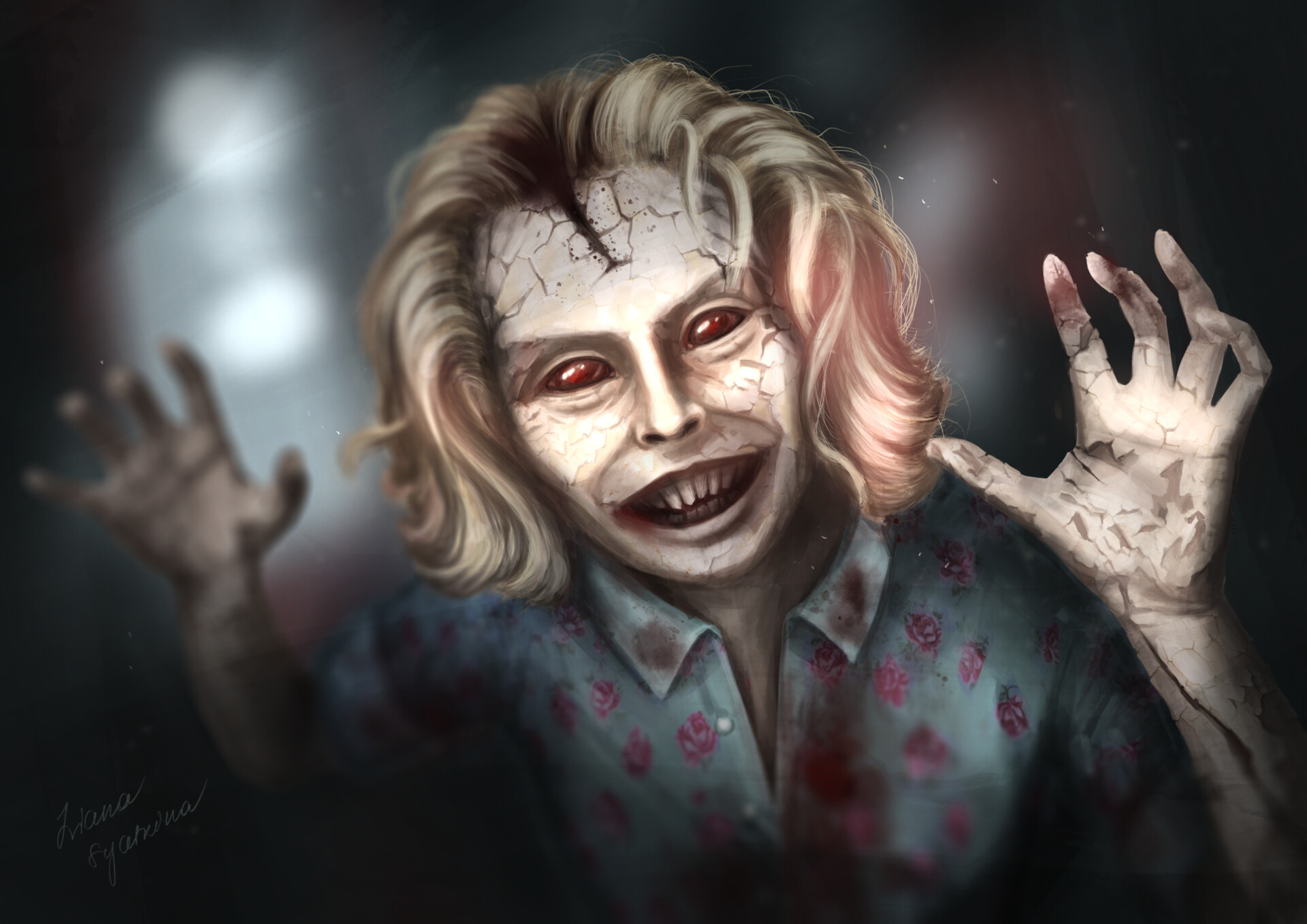 ArtStation - Woman monster character concept art