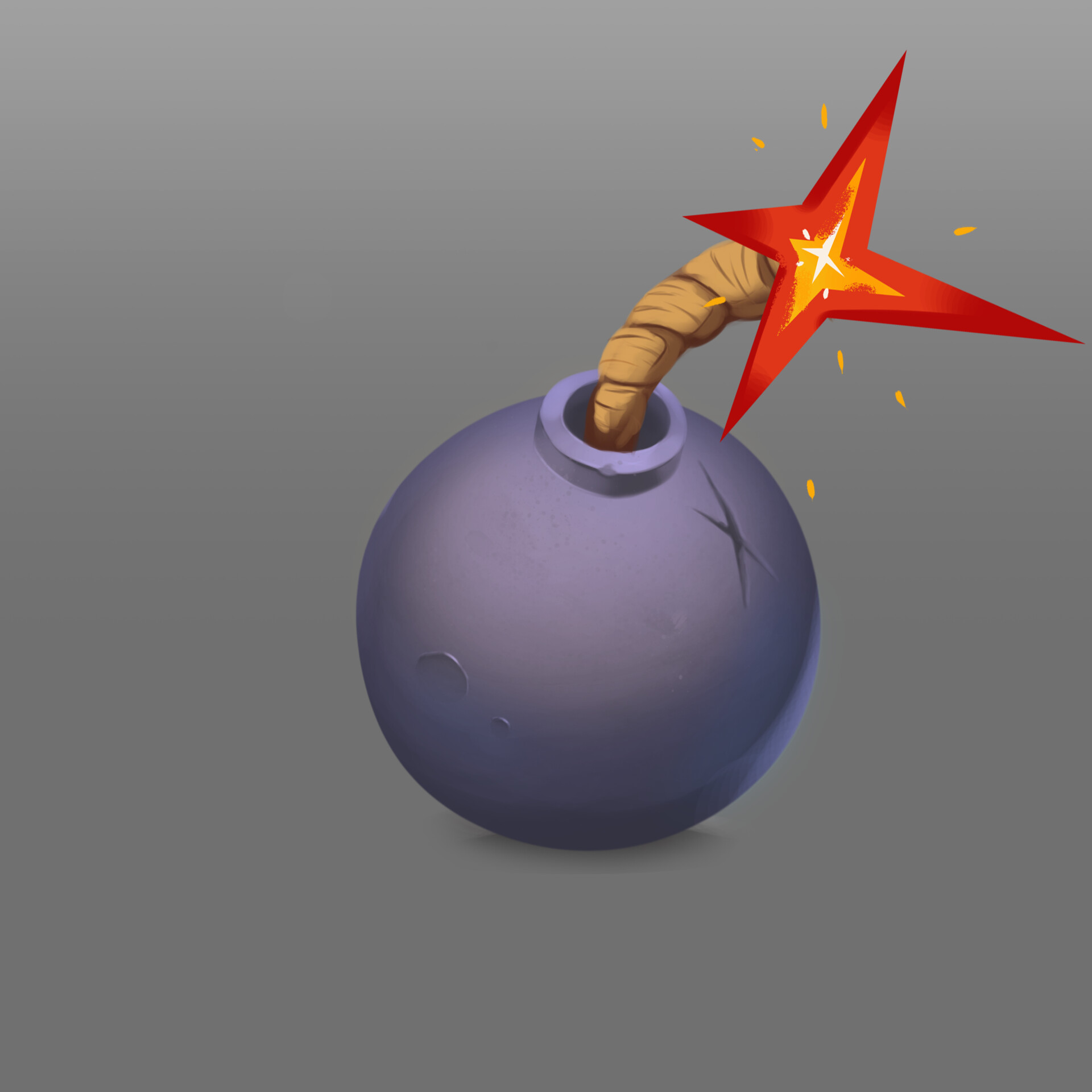 ArtStation - Bomb explosion